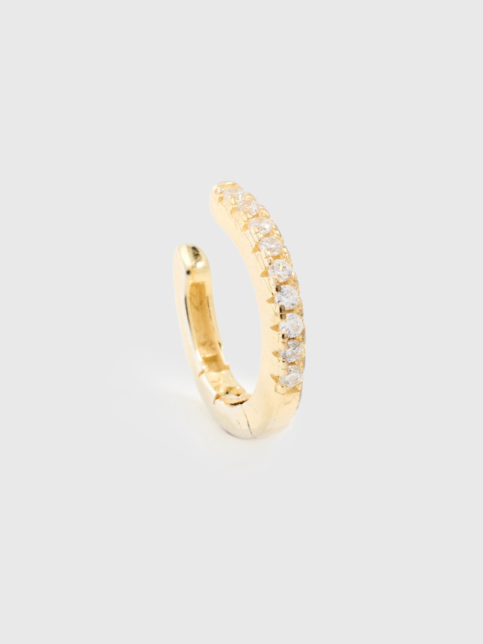 Shashi Pavé Hinge Ear Cuff | $56.00 | Saint Bernard