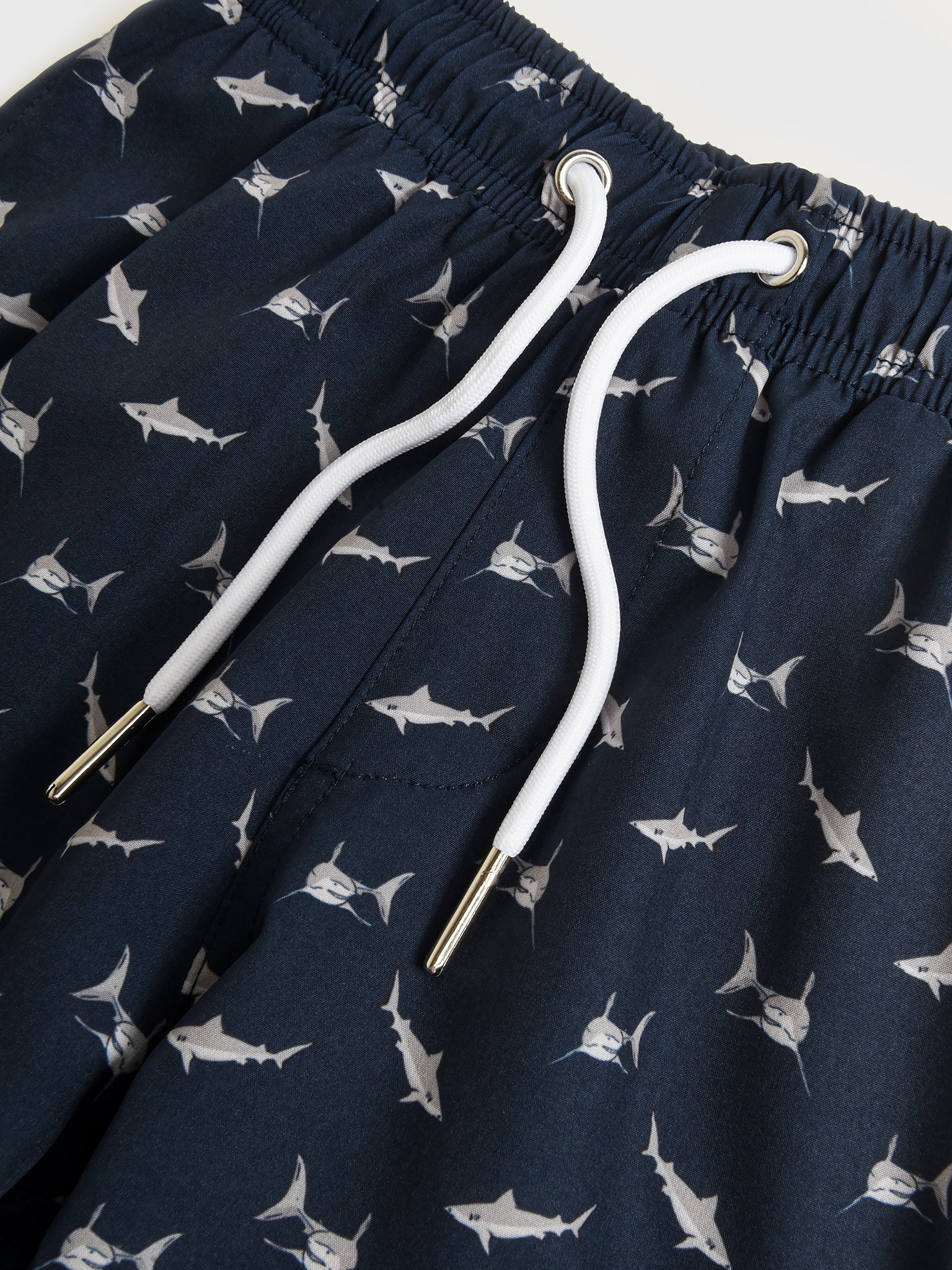Bermies Boys' Sharks Swim Trunk | $22.90 | Saint Bernard
