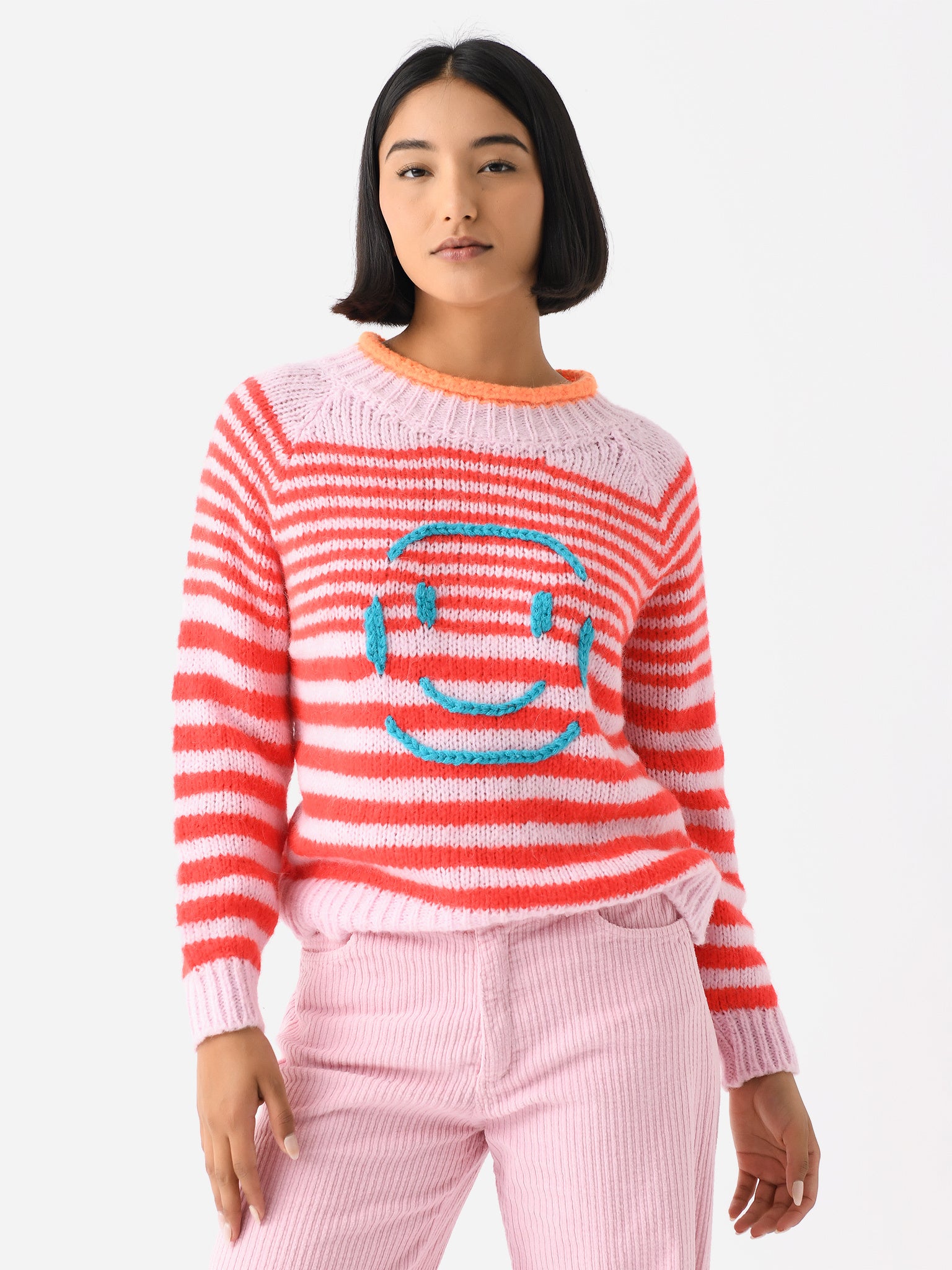 Dr Bloom Women's Smile Sweater | $180.00 | Saint Bernard