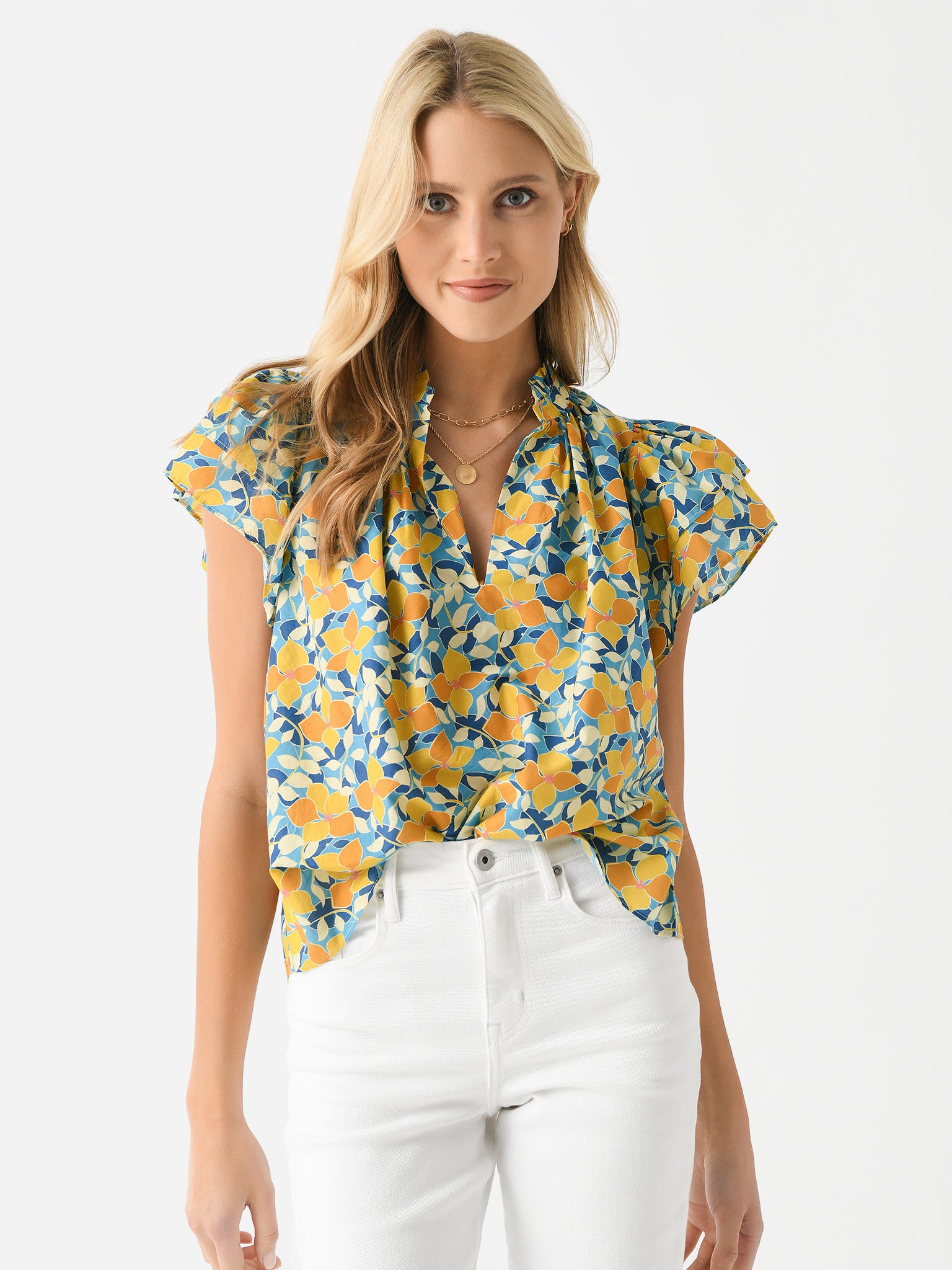 Trovata Women's Clover Blouse | $288.00 | Saint Bernard