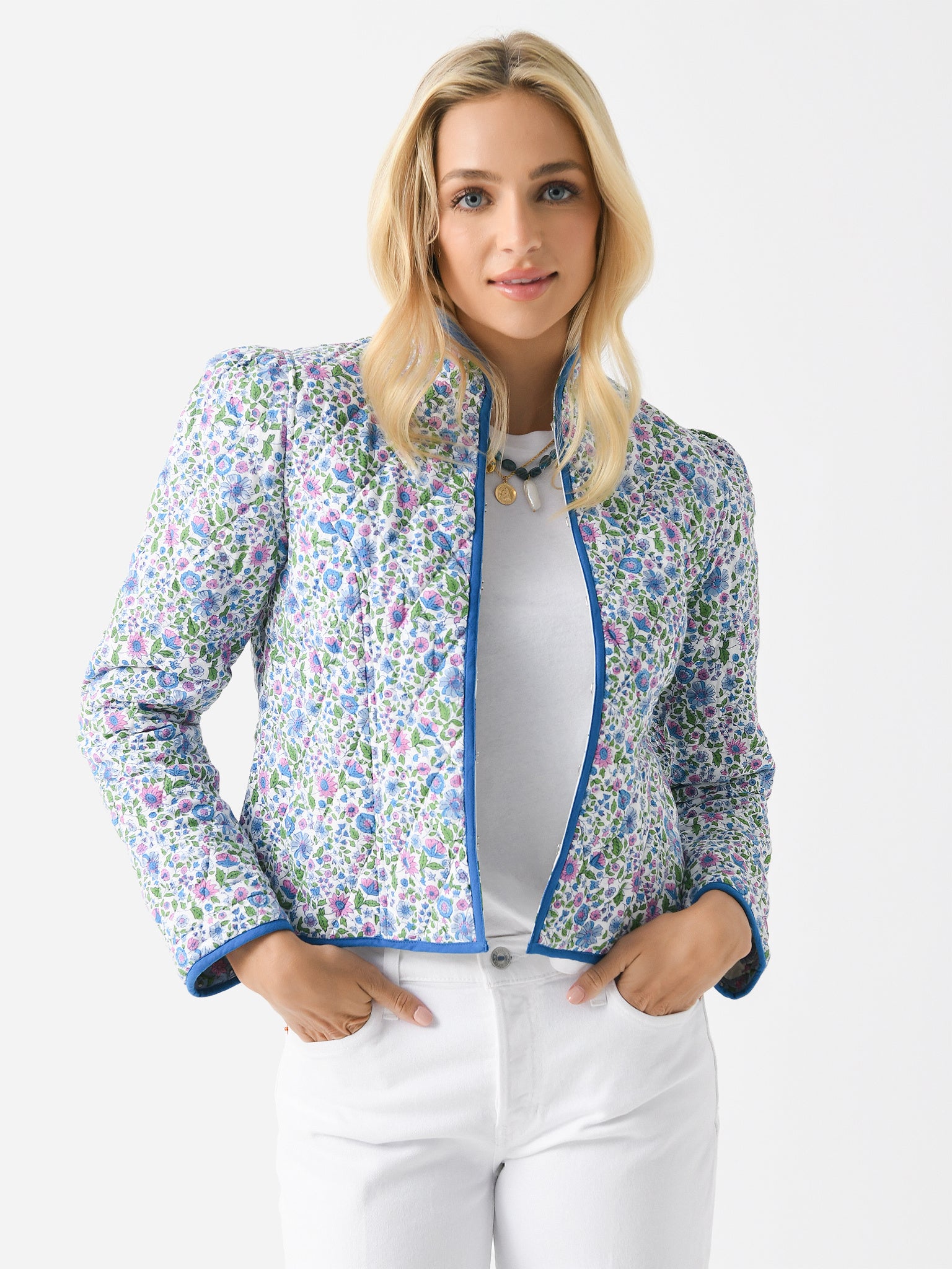 Pink City Prints Women's Frankie Jacket – Saint Bernard