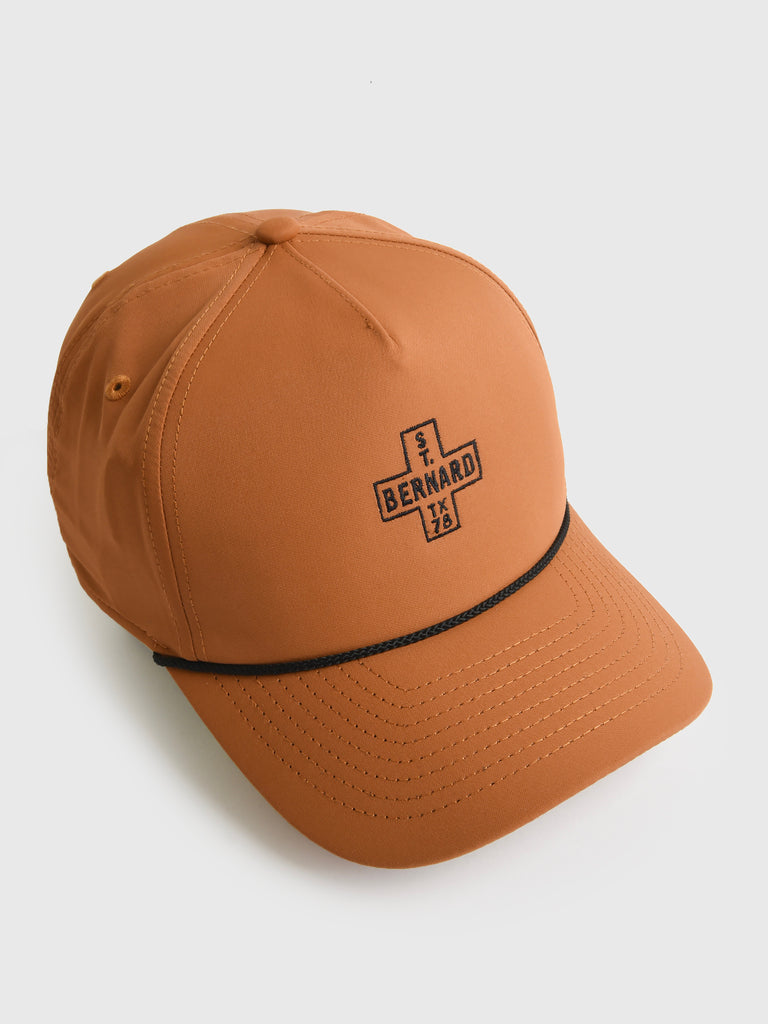 Saint Bernard Cross Logo Rope Hat