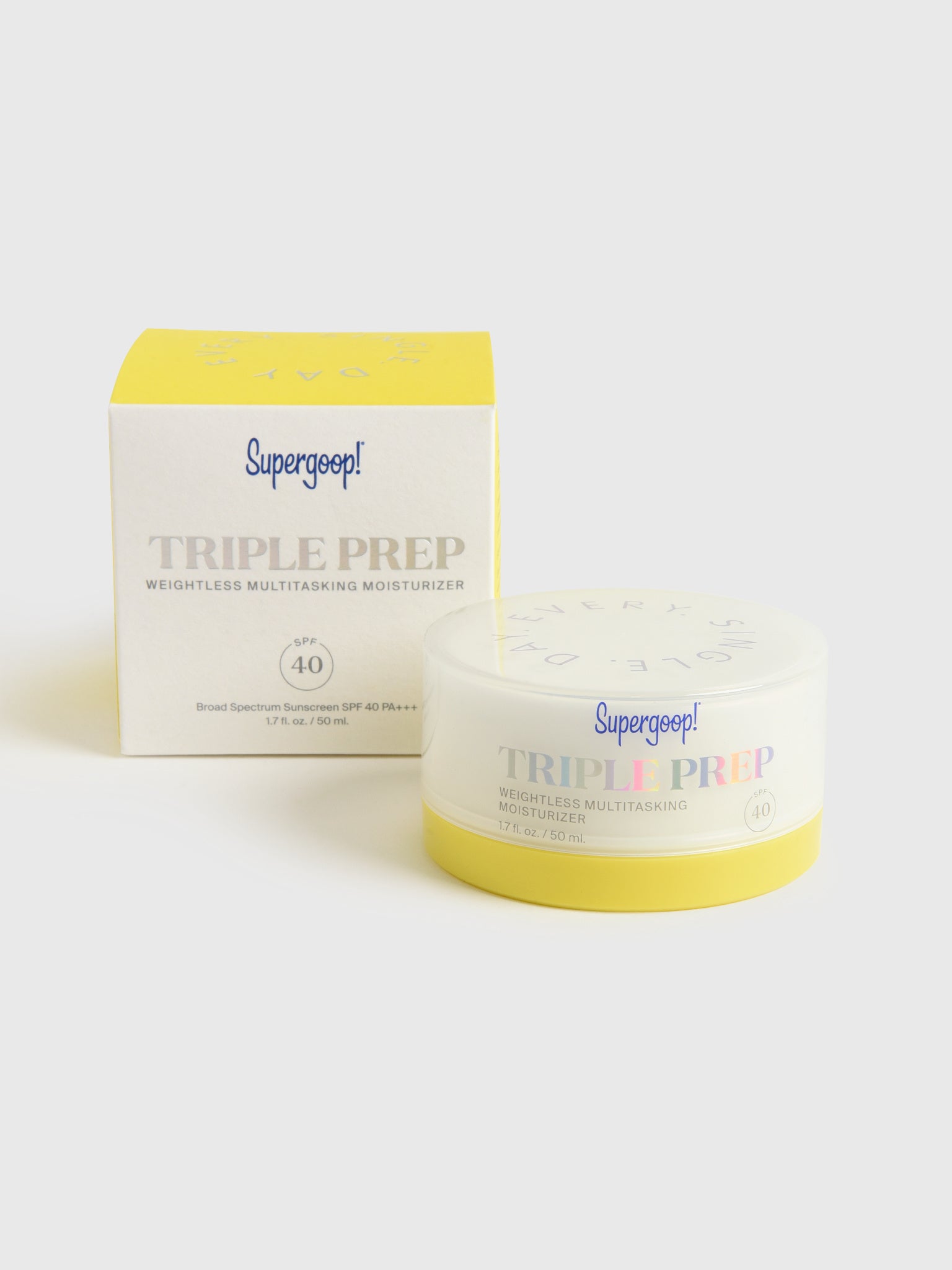 Supergoop Triple Prep Weightless Multitasking Moisturizer SPF 40 | $48. ...