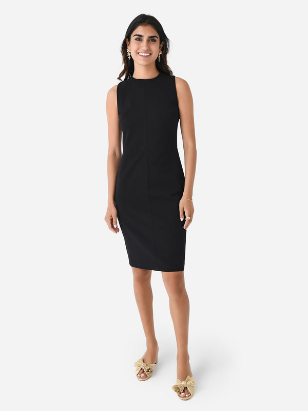 Vince Women's Seamed Front Sheath Dress - Saint Bernard