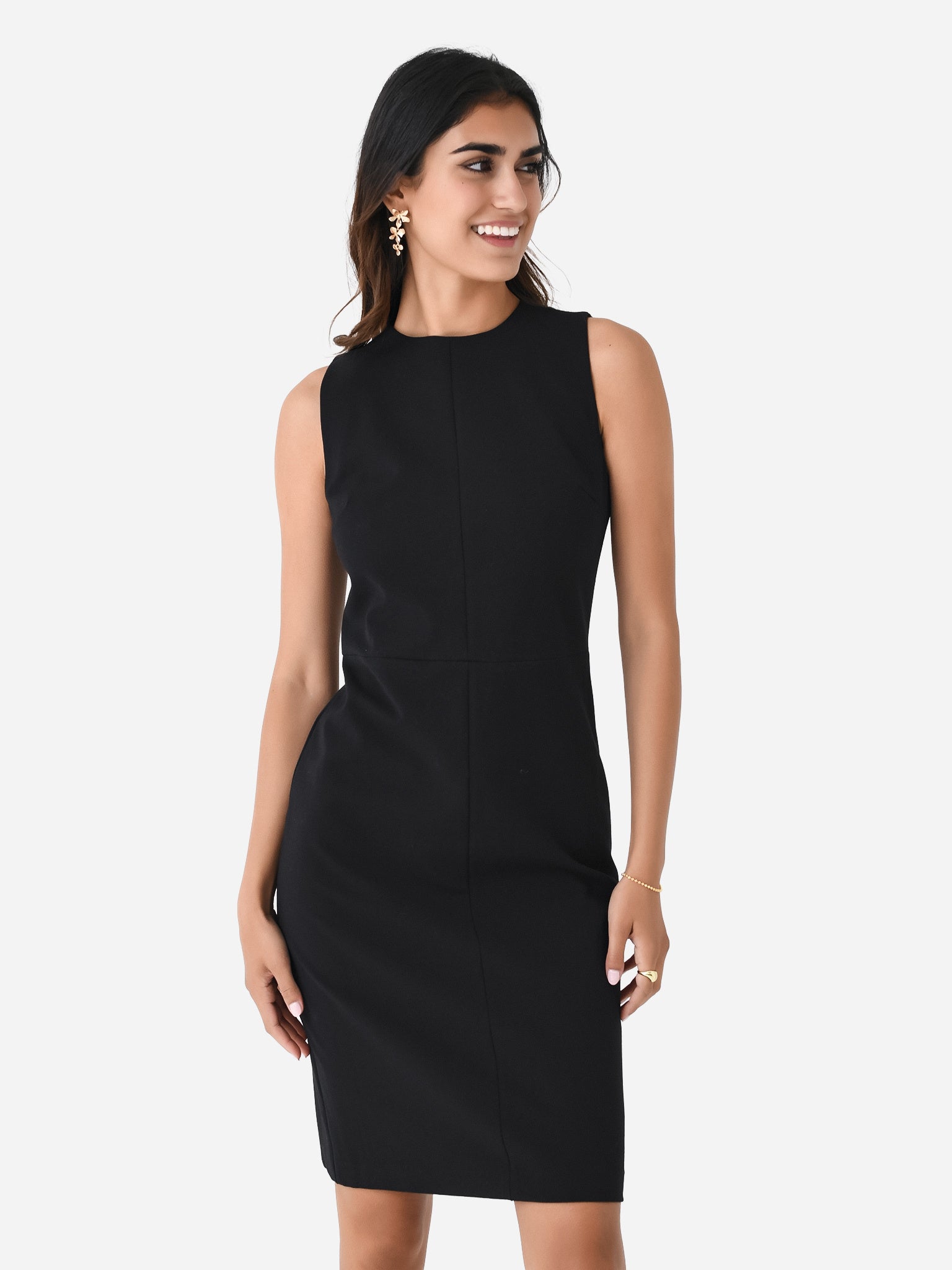Vince Women's Seamed Front Sheath Dress - Saint Bernard