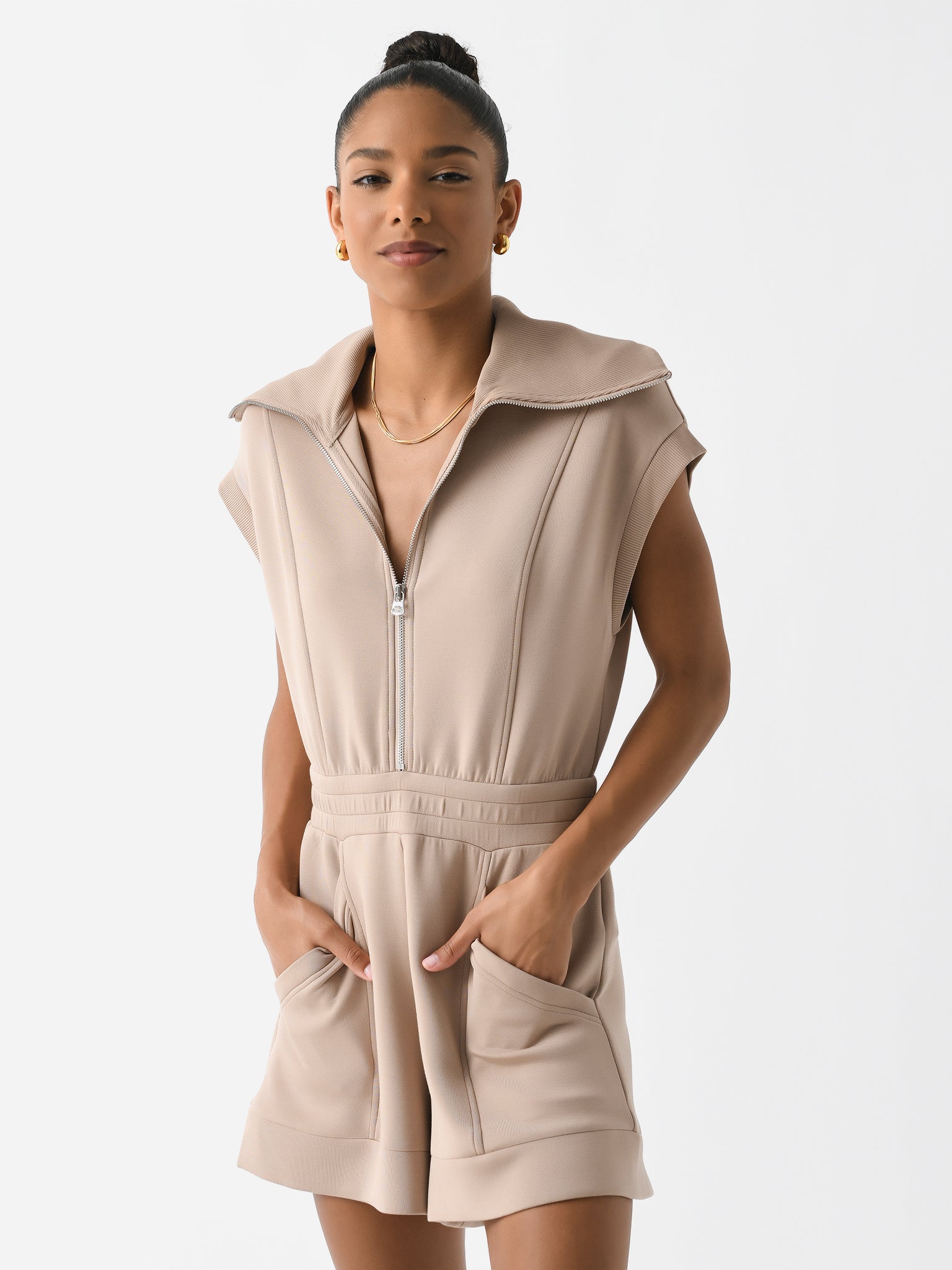 Varley Women's Pamela Playsuit | $188.00 | Saint Bernard