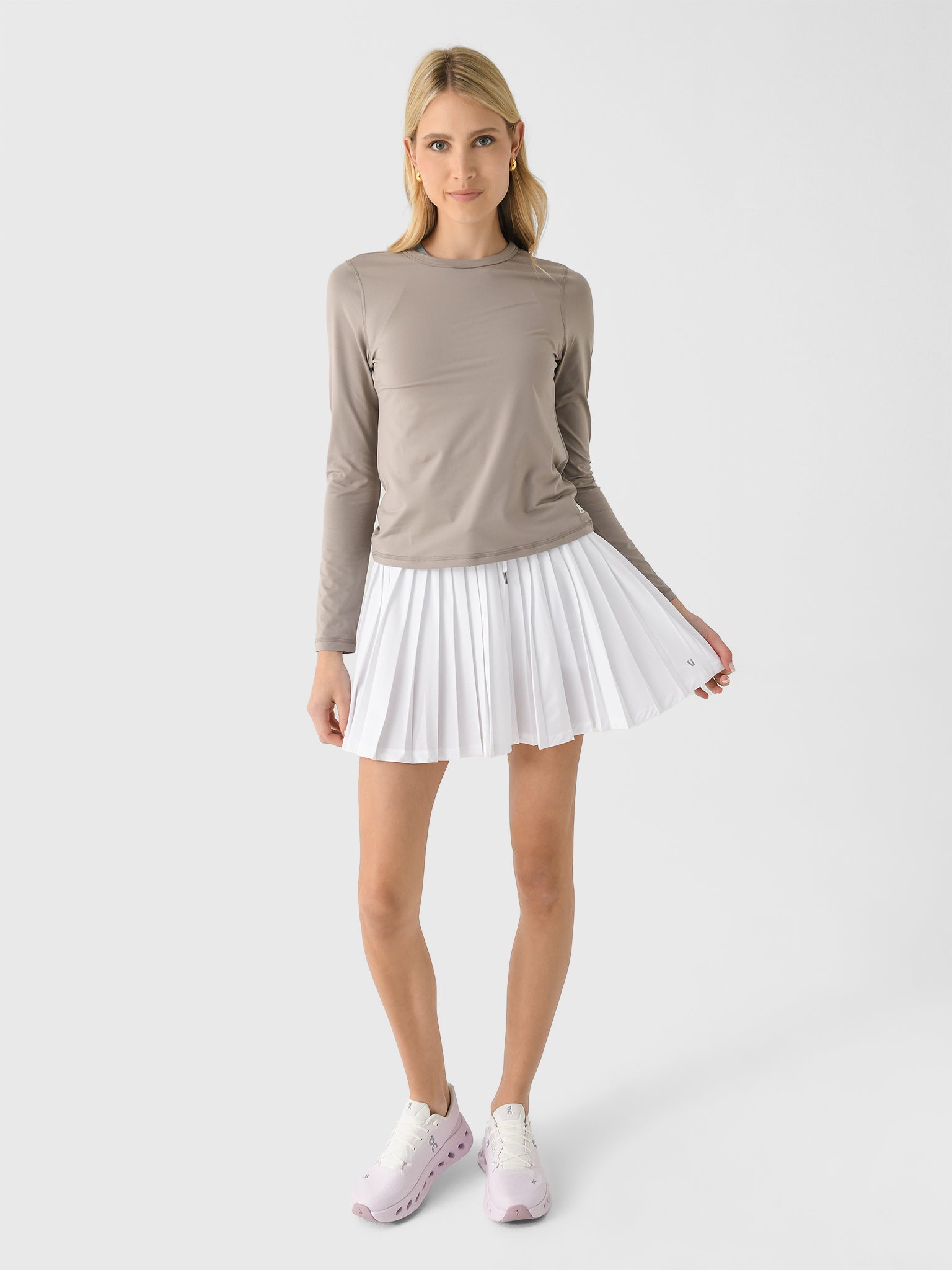 Vuori Women's Long Sleeve Lux Crew Tee | $64.00 | Saint Bernard