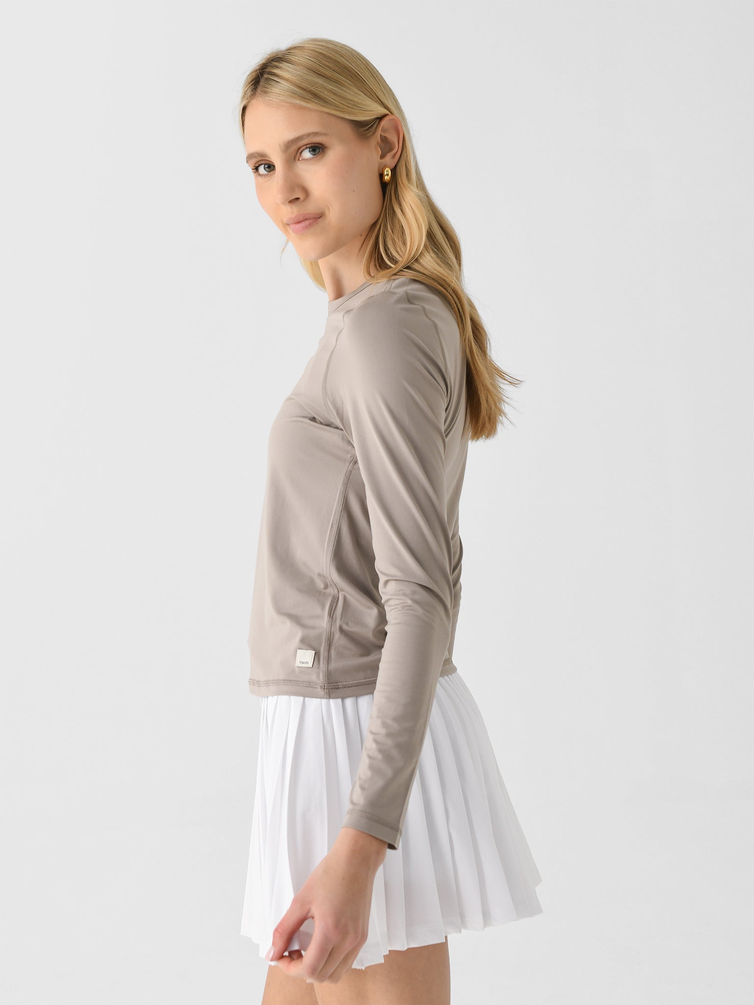 Vuori Women's Long Sleeve Lux Crew Tee | $64.00 | Saint Bernard