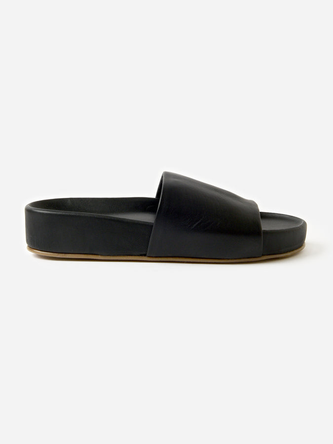 Beek Women's Pelican Leather Platform Sandal – Saint Bernard
