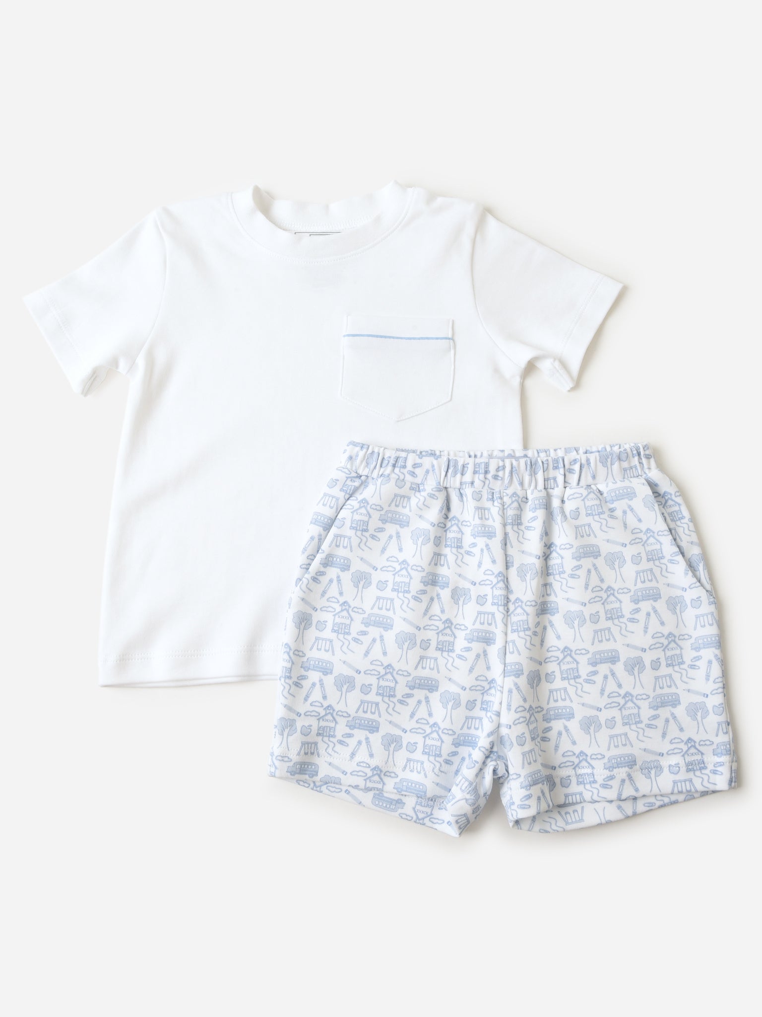 Lila And Hayes Boys' Walker Short Set – Saint Bernard