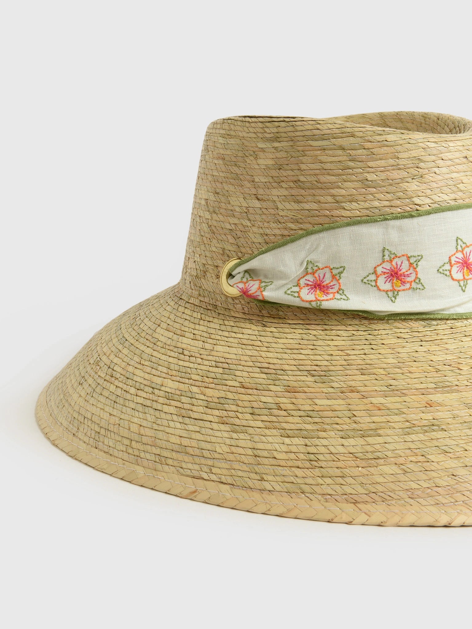 Sarah Bray Bermuda Women's Wildflower Sun Hat | $200.00 | Saint Bernard