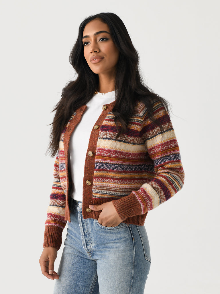 Faherty Brand Women's Marley Fairisle Cardigan – Saint Bernard