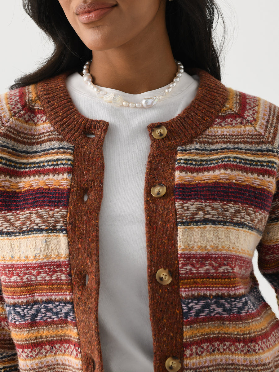 Faherty Brand Women's Marley Fairisle Cardigan – Saint Bernard