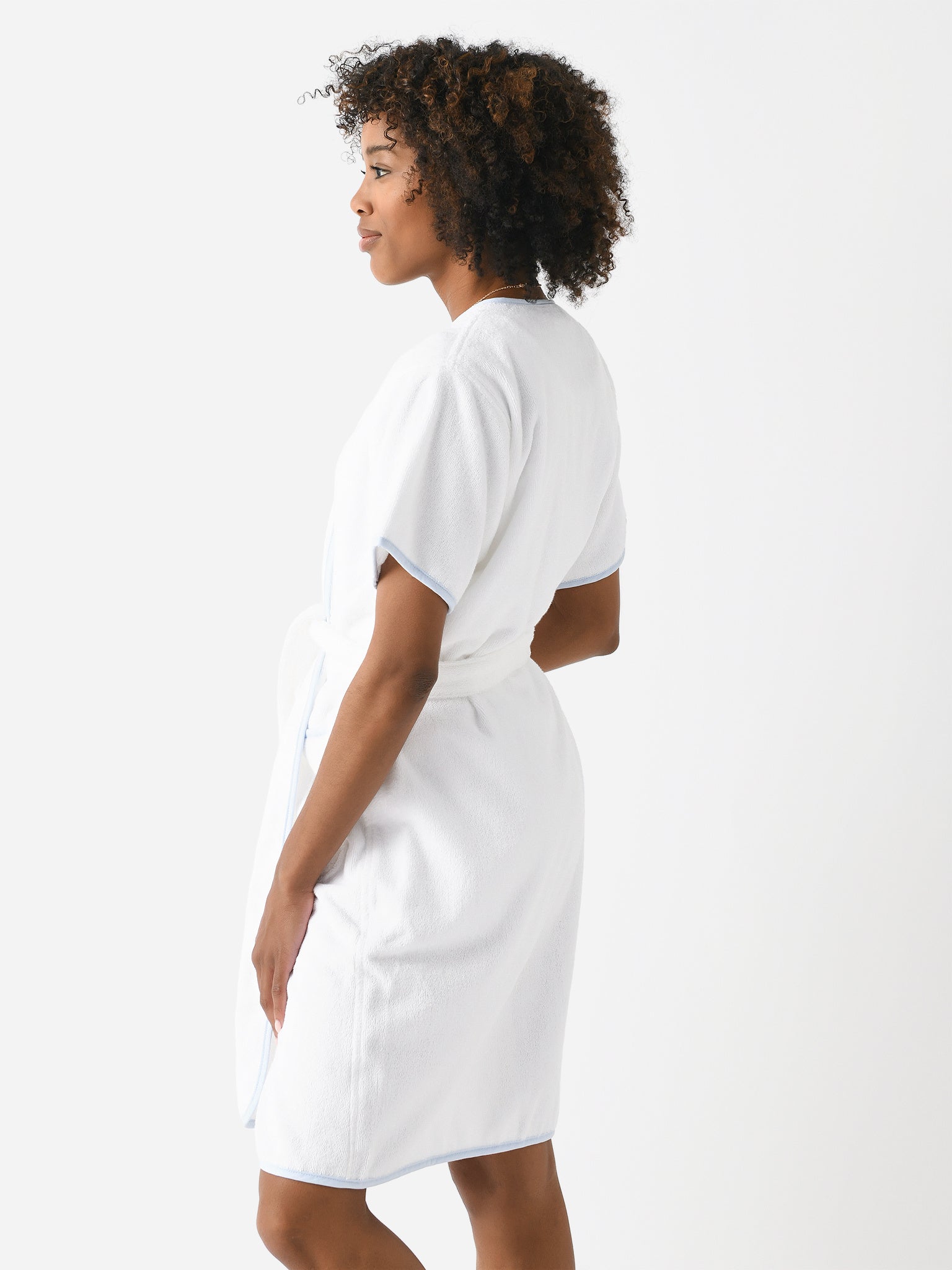 Weezie Women's Short Signature Robe | $168.00 | Saint Bernard