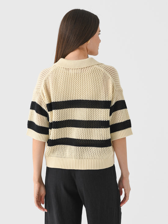 Velvet Women's York Mesh Sweater | $168.00 | Saint Bernard