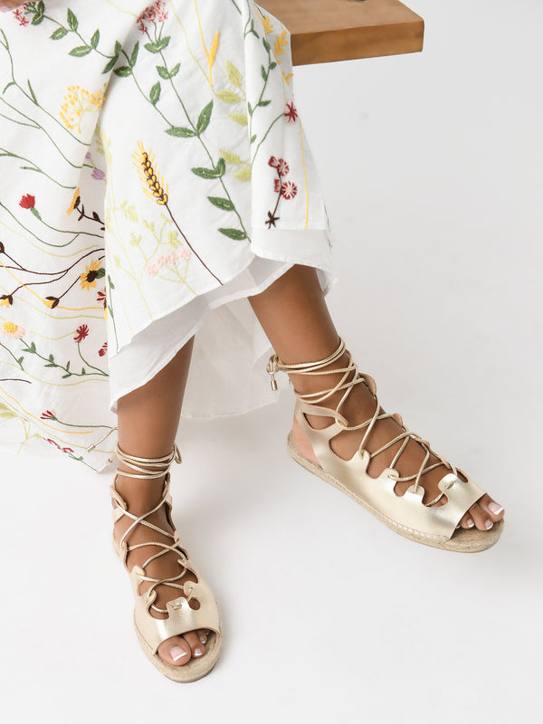 Castaner X AGS Women's Zante Espadrille Sandal | $52.90 | Saint Bernard