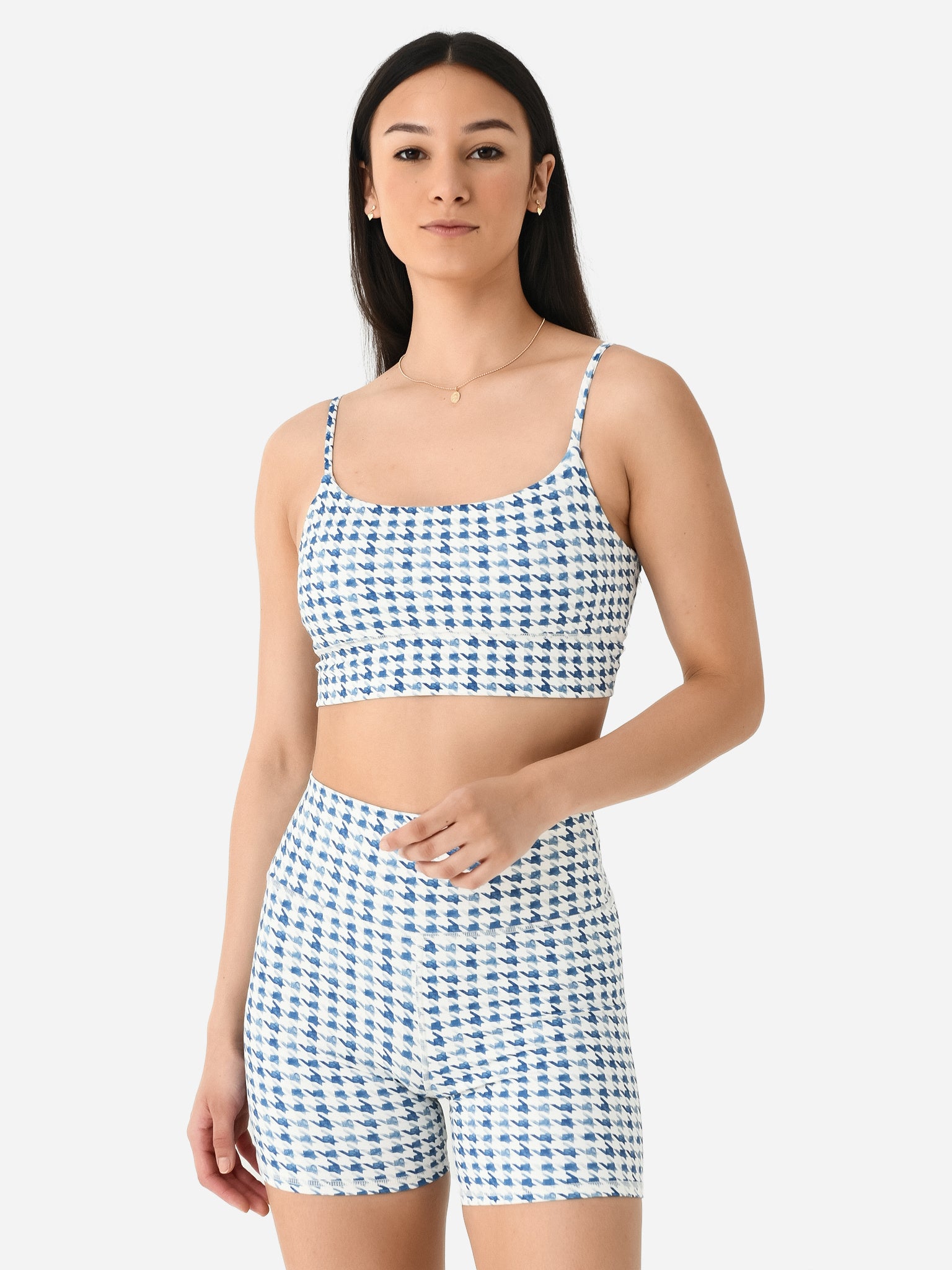 Z Supply Women's Shine On Houndstooth Bra | $59.00 | Saint Bernard