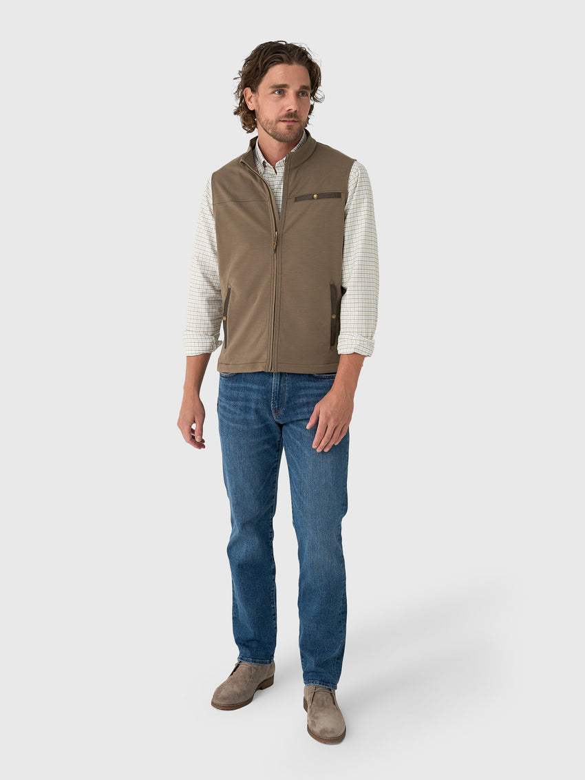 Tom Beckbe Men's Tucker Fleece Vest – Saint Bernard