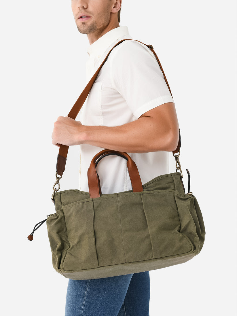 Tom Beckbe Canvas Utility Bag | $385.00 | Saint Bernard