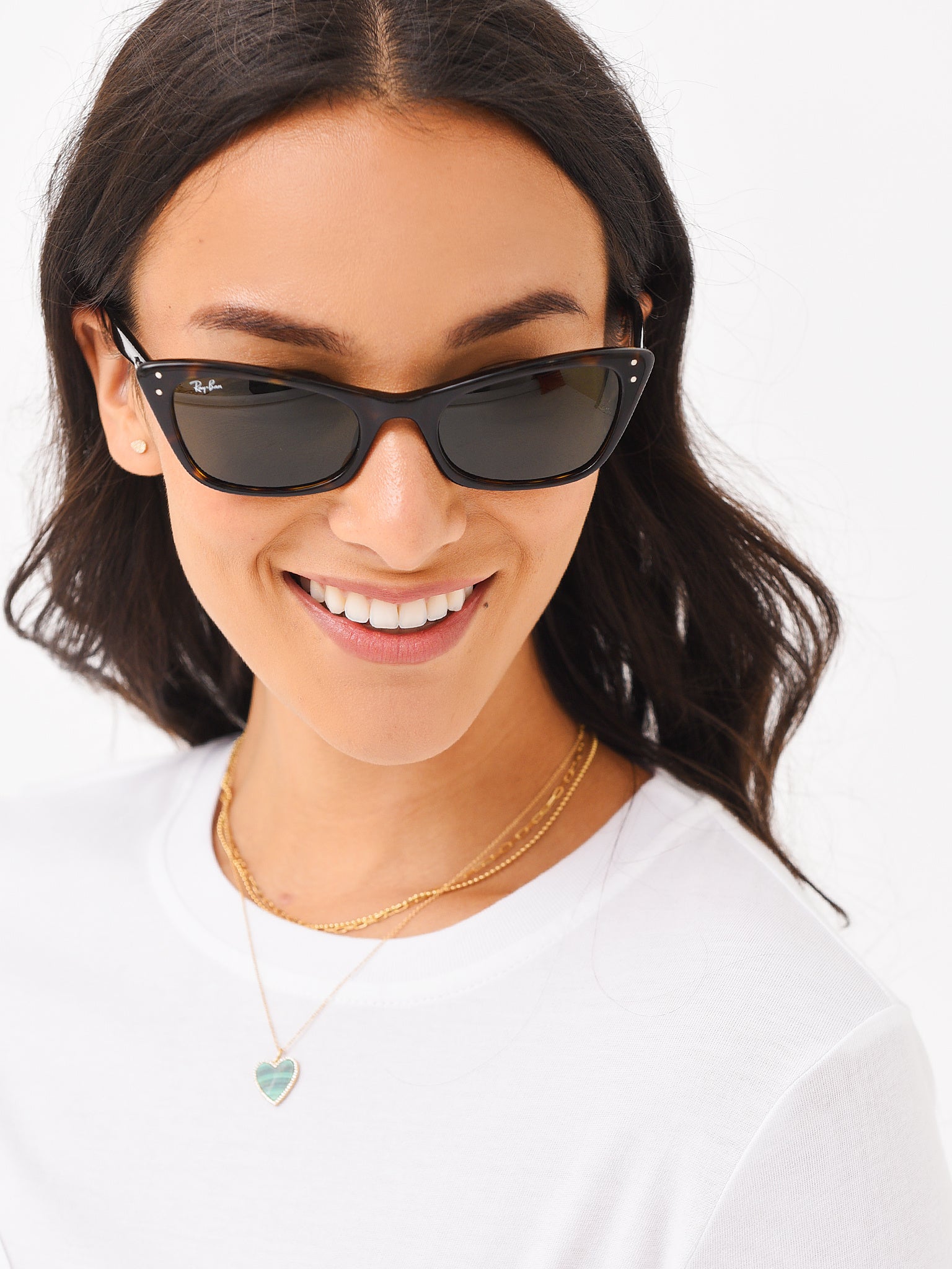Ray-Ban Lady Burbank Sunglasses#N# #N# #N# - Saint Bernard