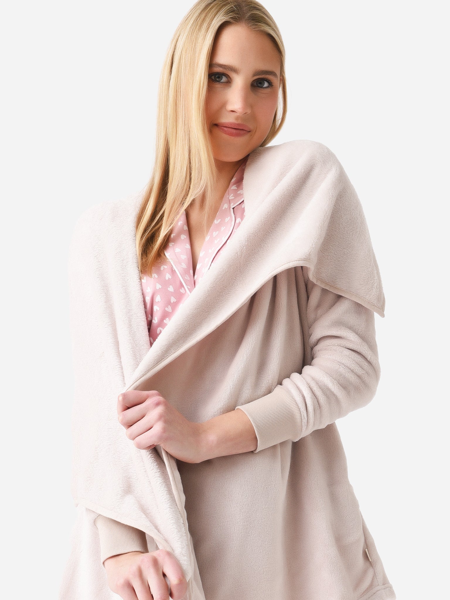 UGG Women's Orla Blanket Fleece Cardigan#N# #N# #N# - Saint Bernard