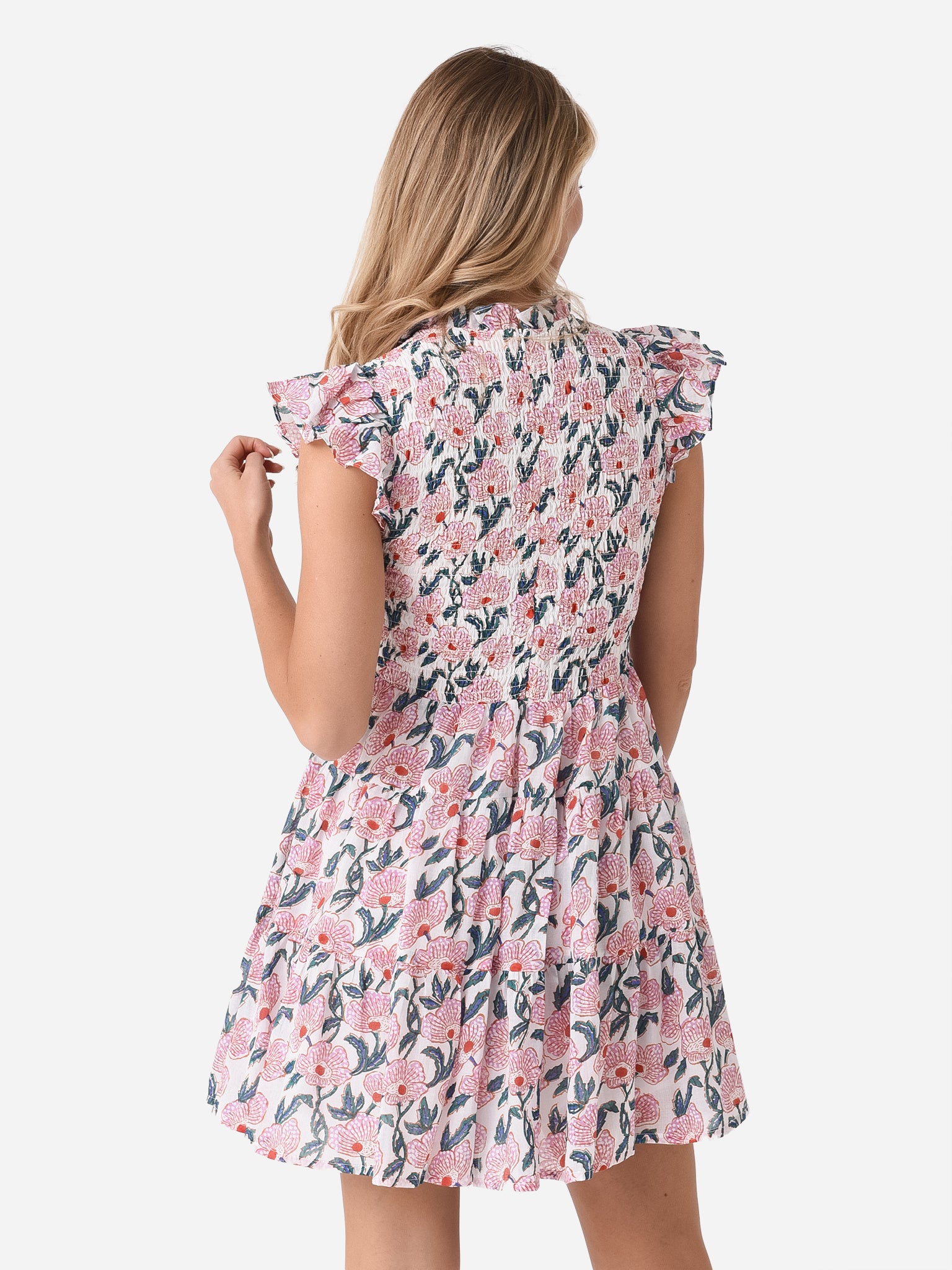 Oliphant Women's Smocked Flirty Dress – saintbernard.com