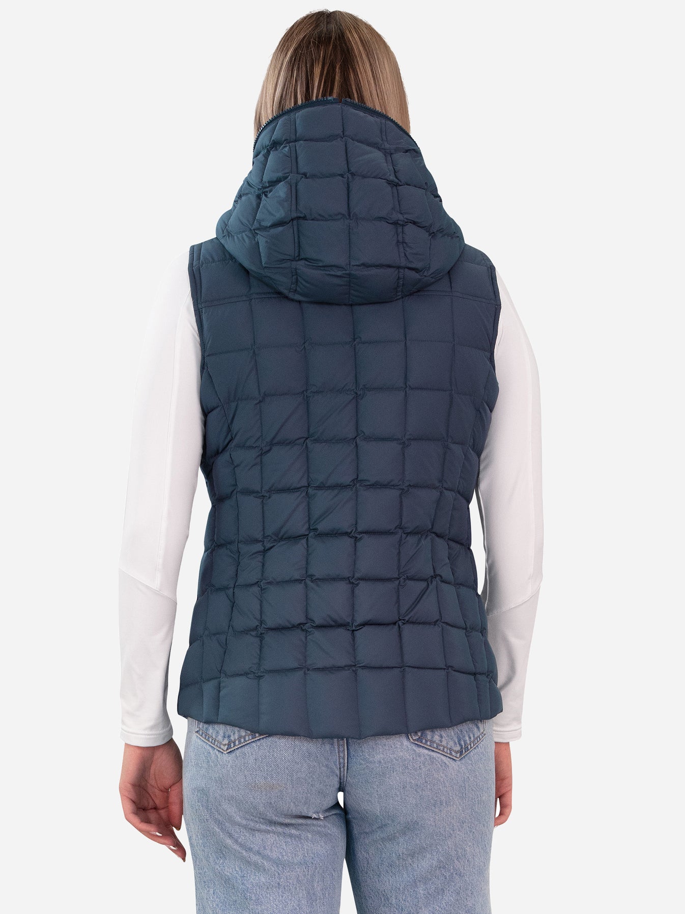 Obermeyer Women's Zoe Reversible Down Vest – saintbernard.com
