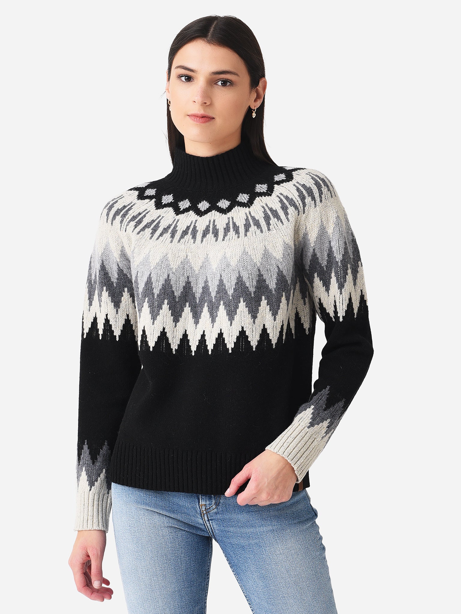 Obermeyer Women's Ivy Mock Neck Sweater – saintbernard.com