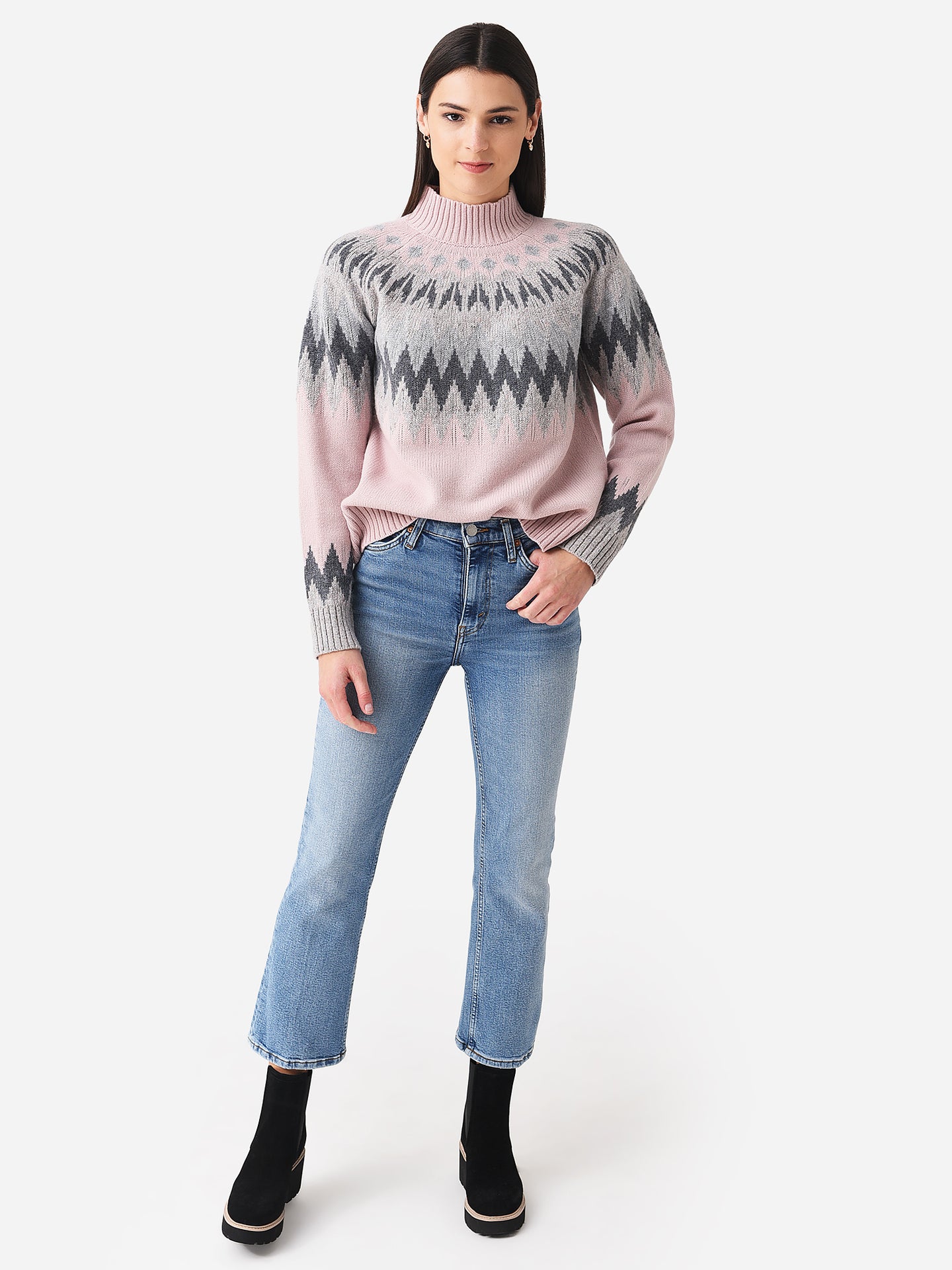 Obermeyer Women's Ivy Mock Neck Sweater – Saint Bernard