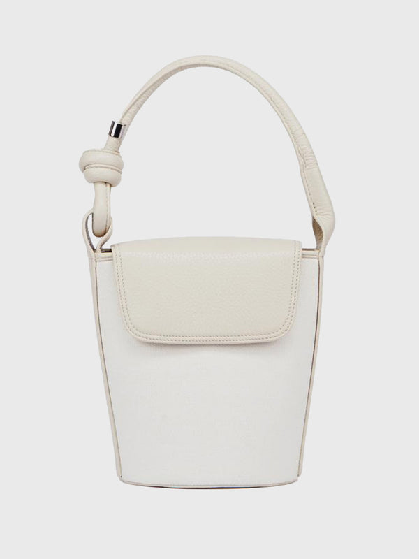 Behno Helen Canvas Natural Mini Bucket Bag – Saint Bernard