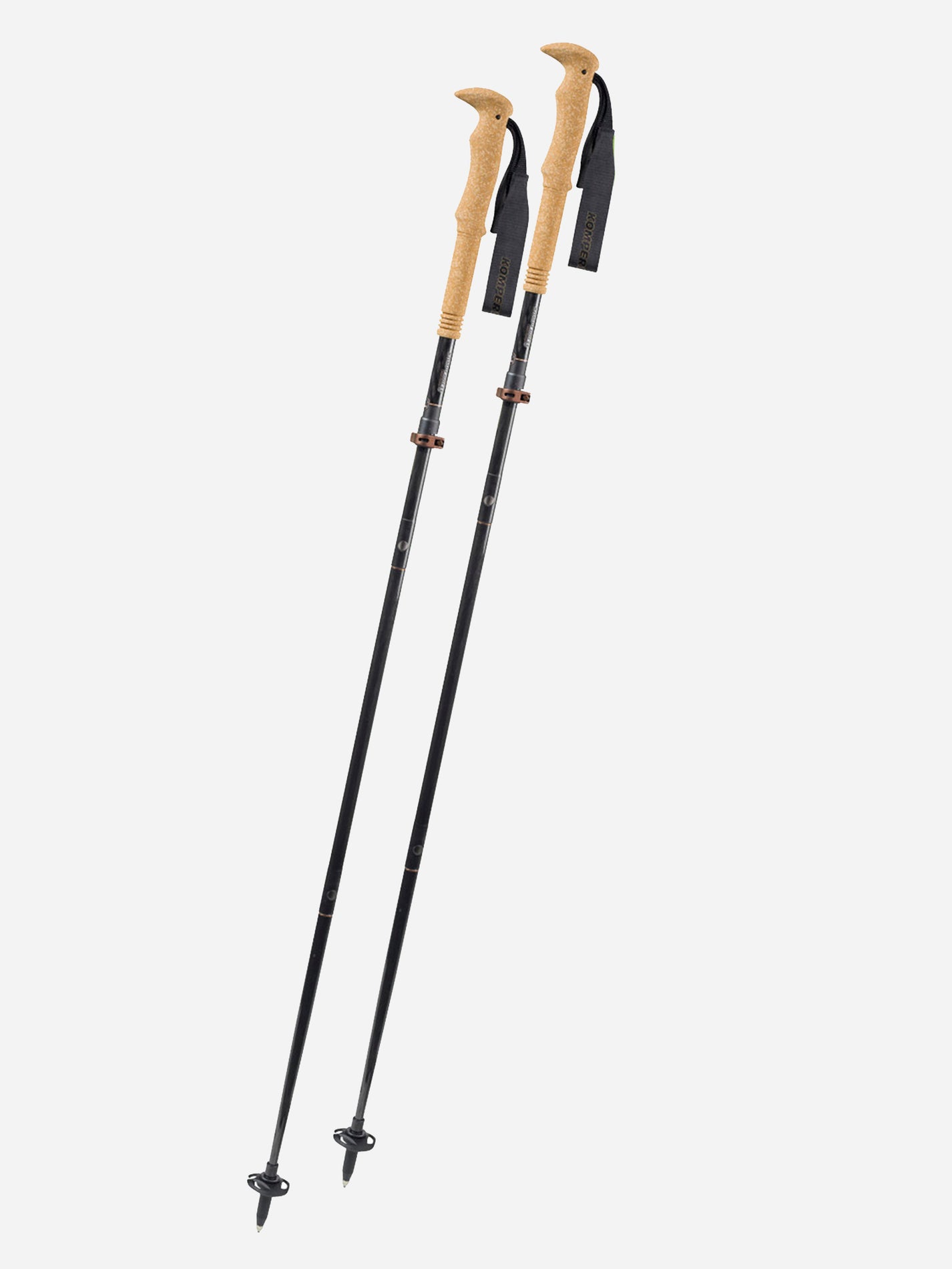 Komperdell Carbon FXP.4 Summit Vario Ski Poles 2025 | $249.95 | Saint Bernard