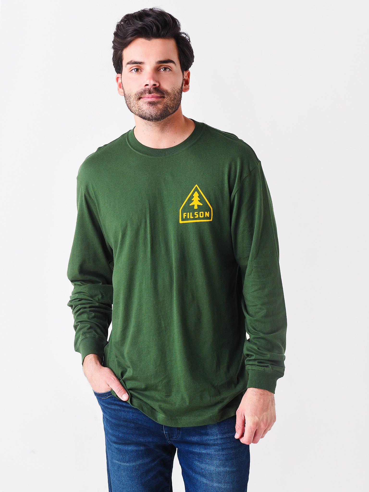 Filson Men's Ranger Graphic Long Sleeve T-Shirt | $43.00 | Saint Bernard
