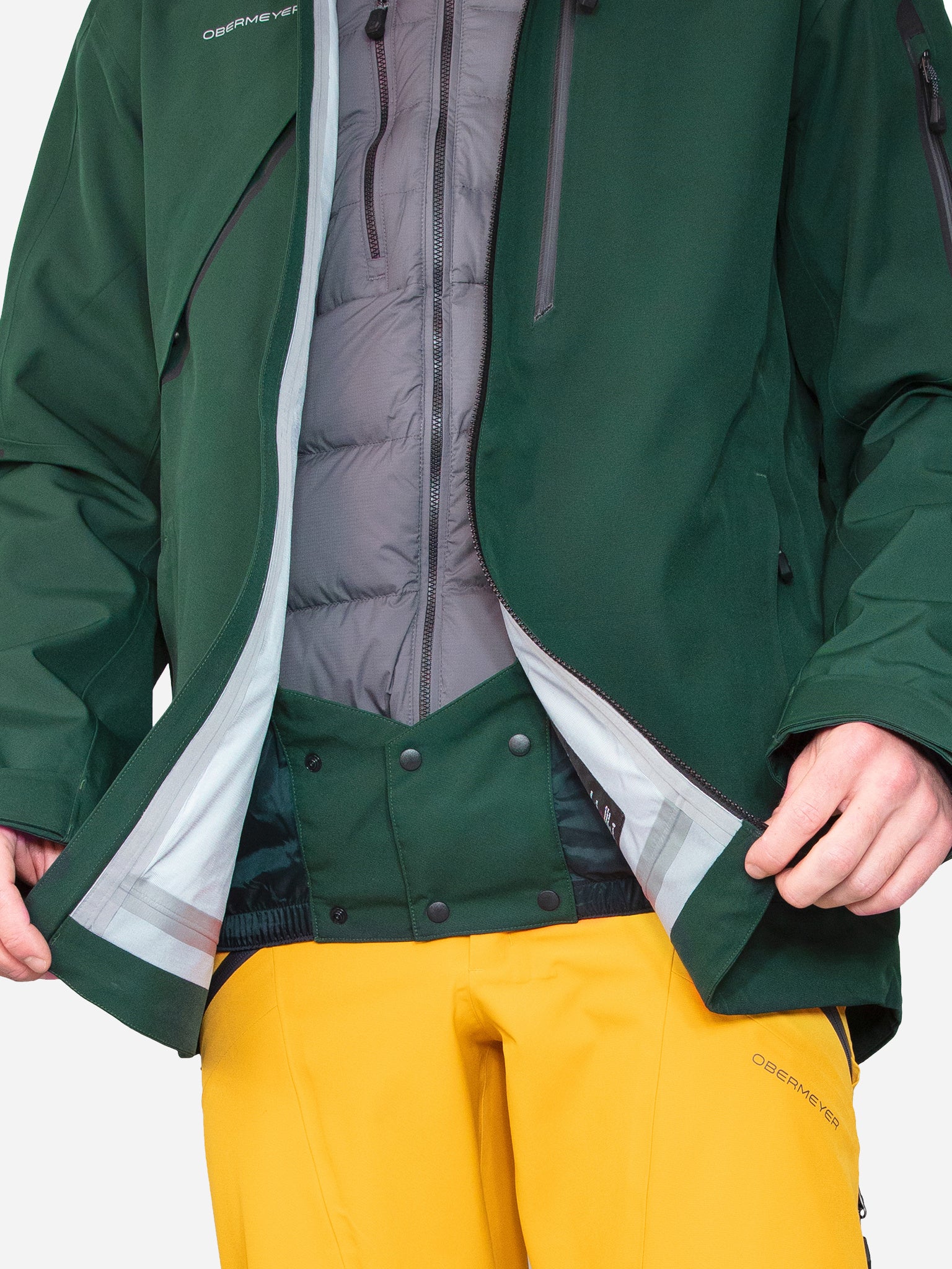 Obermeyer Men's Foraker Shell Jacket | $399.00 | Saint Bernard