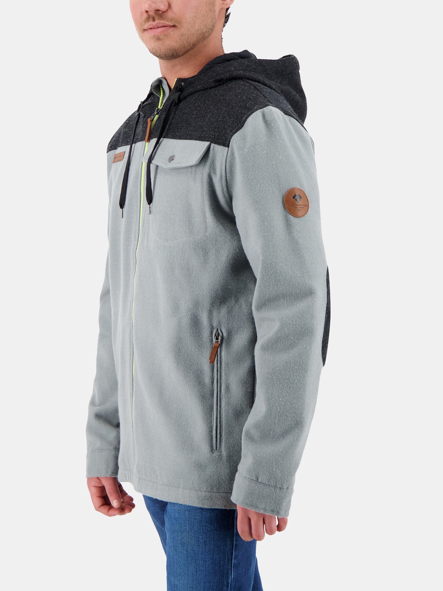 Obermeyer Men's Wyatt Wooly Jacket – saintbernard.com