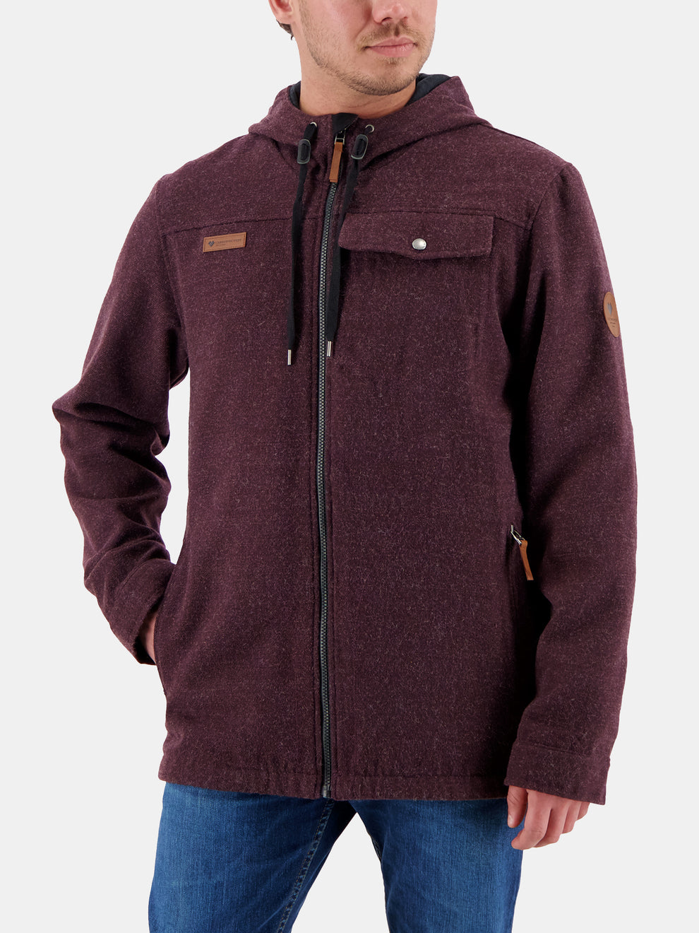 Obermeyer Men's Wyatt Wooly Jacket | $169.00 | Saint Bernard