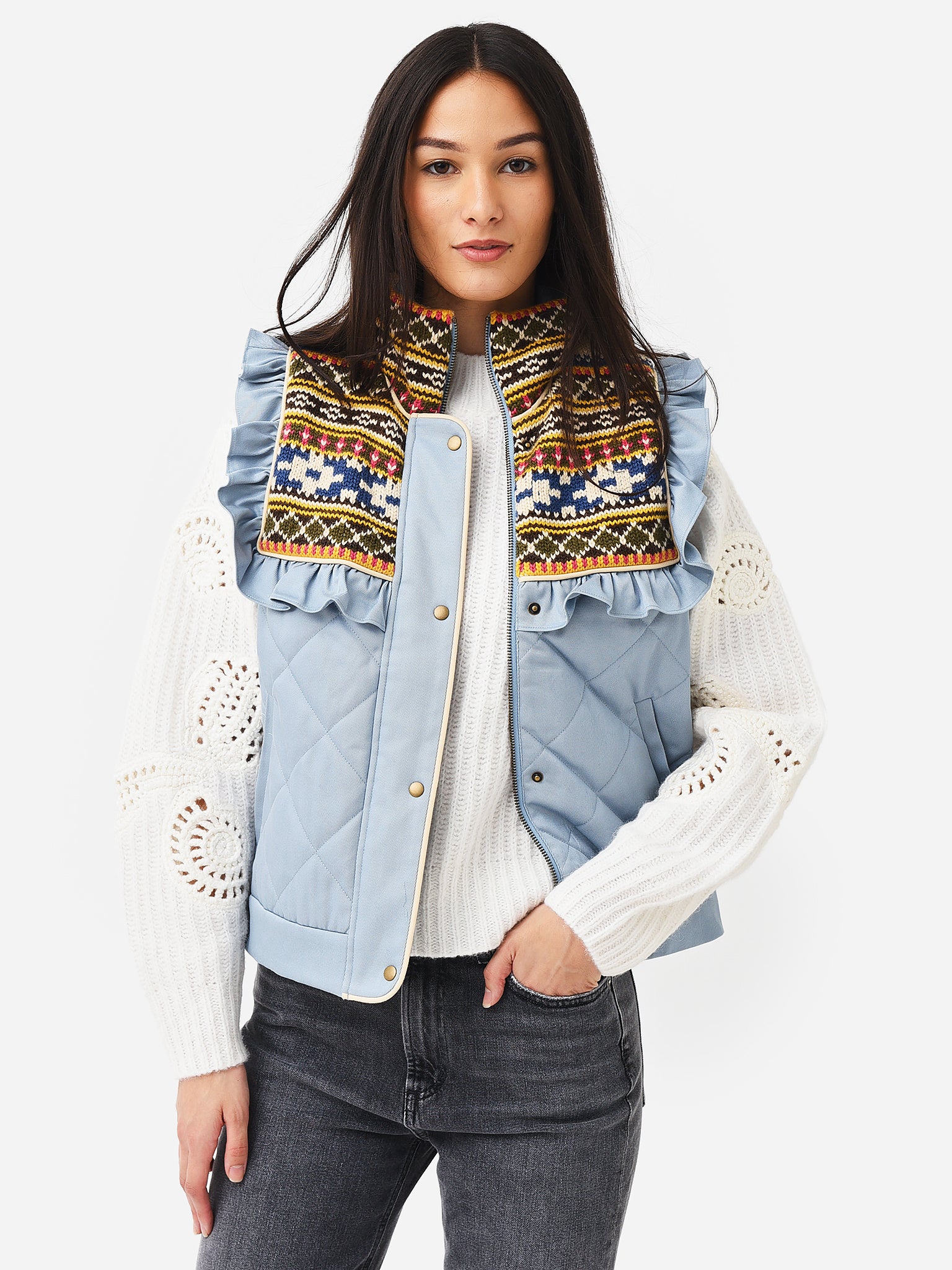 Hunter Bell Women's Pippa Vest | $465.00 | Saint Bernard