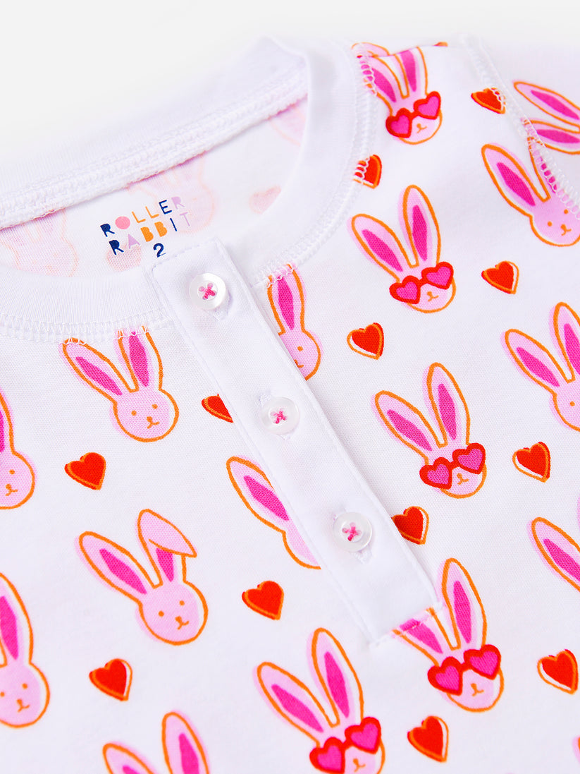 Roller Rabbit Girls' Lovestruck Pajamas – saintbernard.com