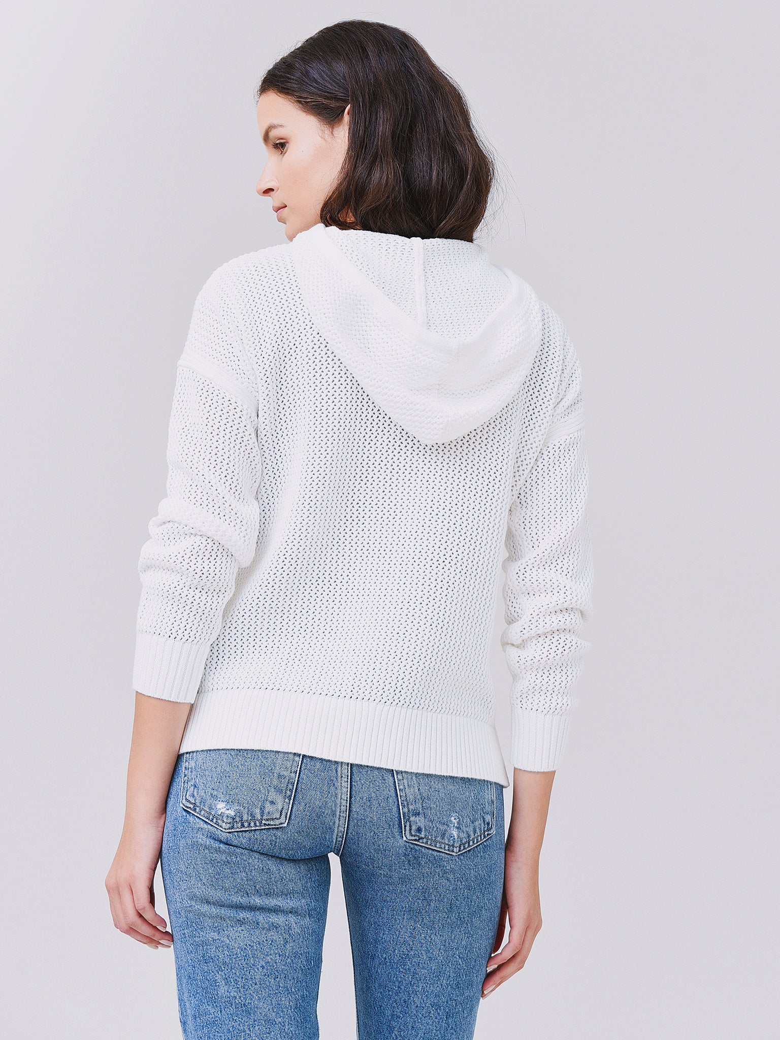 J Society Women's Open Stitch Hoodie | $148.00 | Saint Bernard