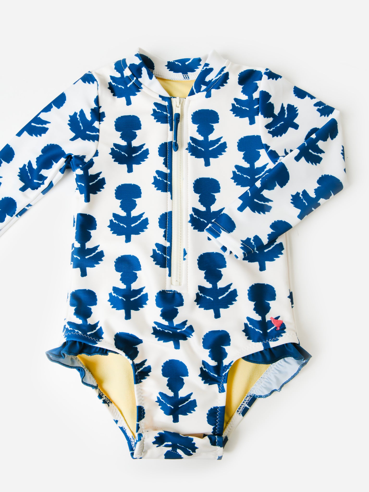 Pink Chicken Baby Girls' Arden One-Piece Swimsuit | $64.00 | Saint Bernard