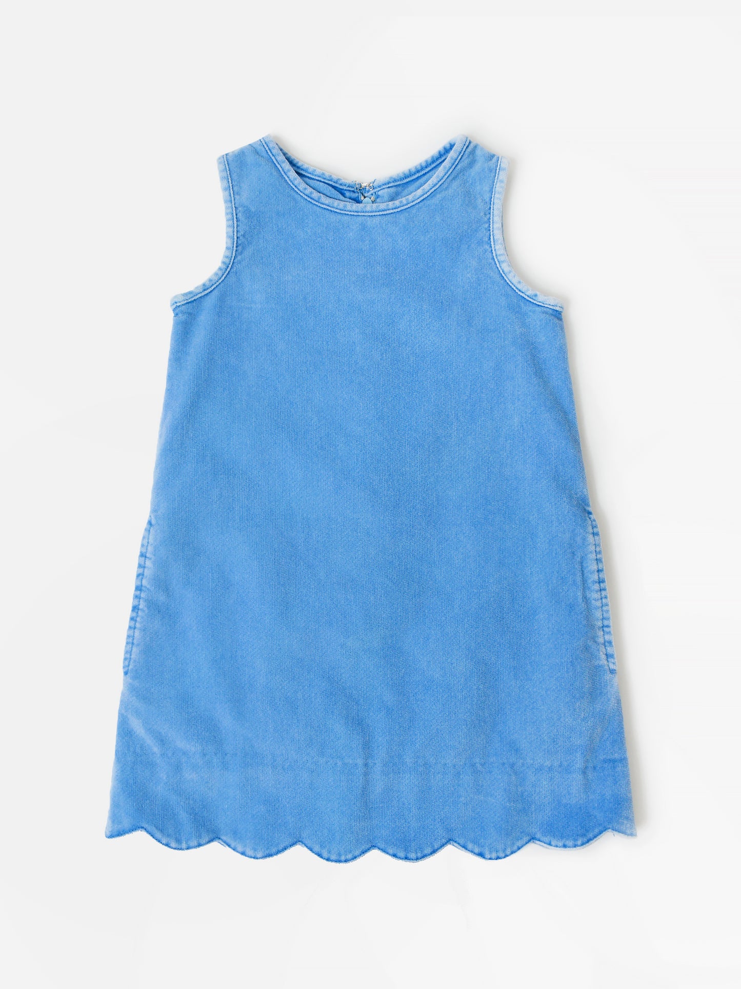 Classic Prep Girls' Piper Scallop Dress – saintbernard.com