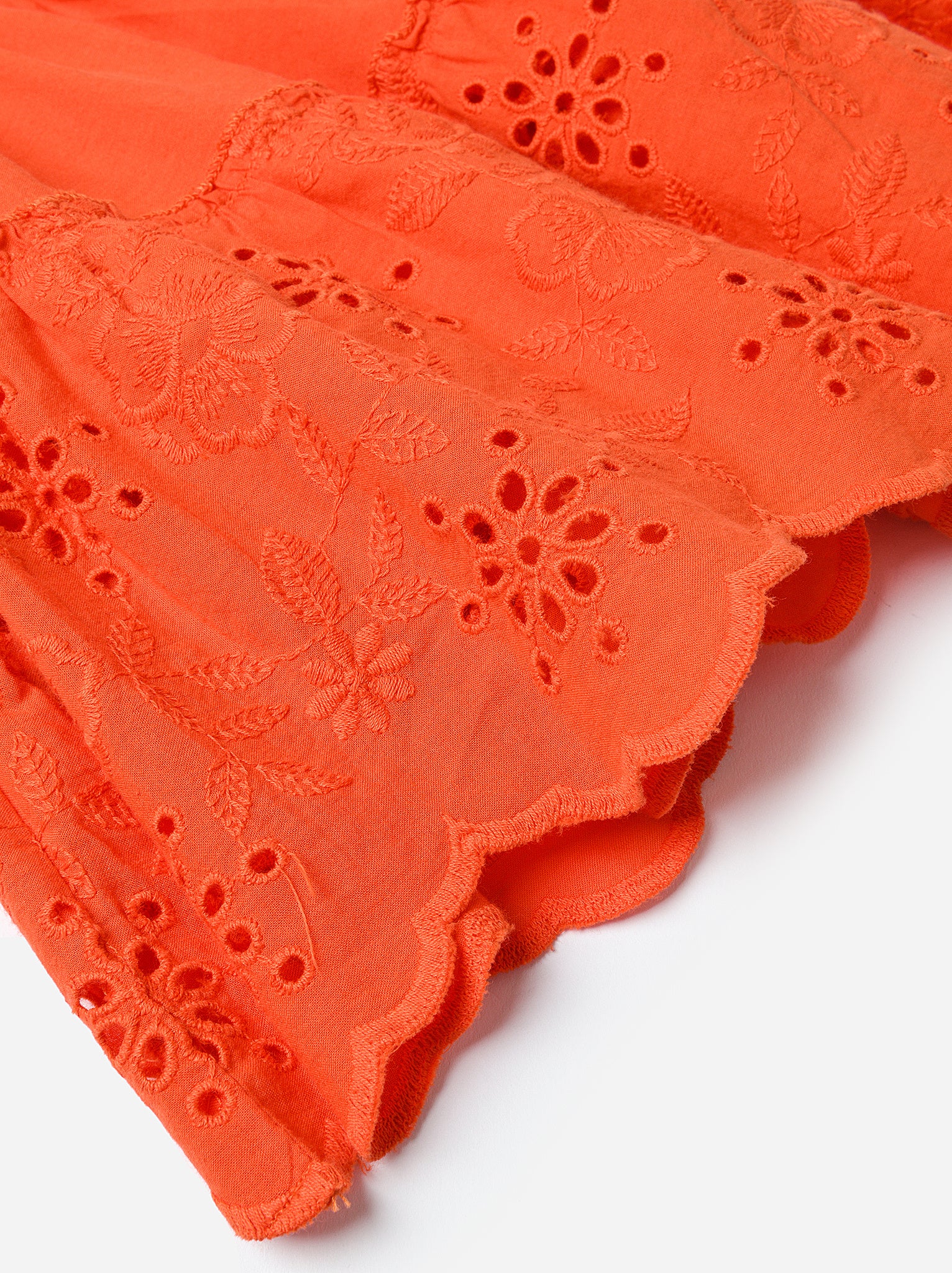 Mayoral Girls' Eyelet Dress | $47.00 | Saint Bernard