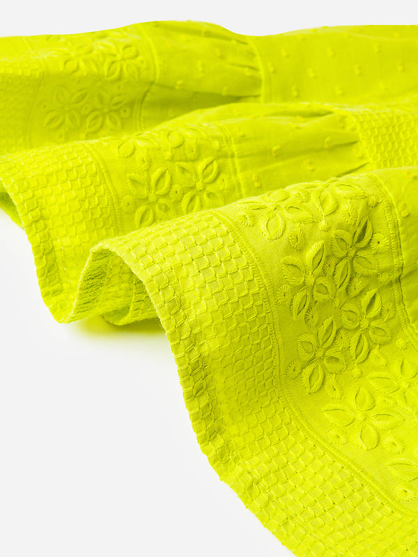 Mayoral Girls' Embroidered Dress#N# #N# #N# - Saint Bernard