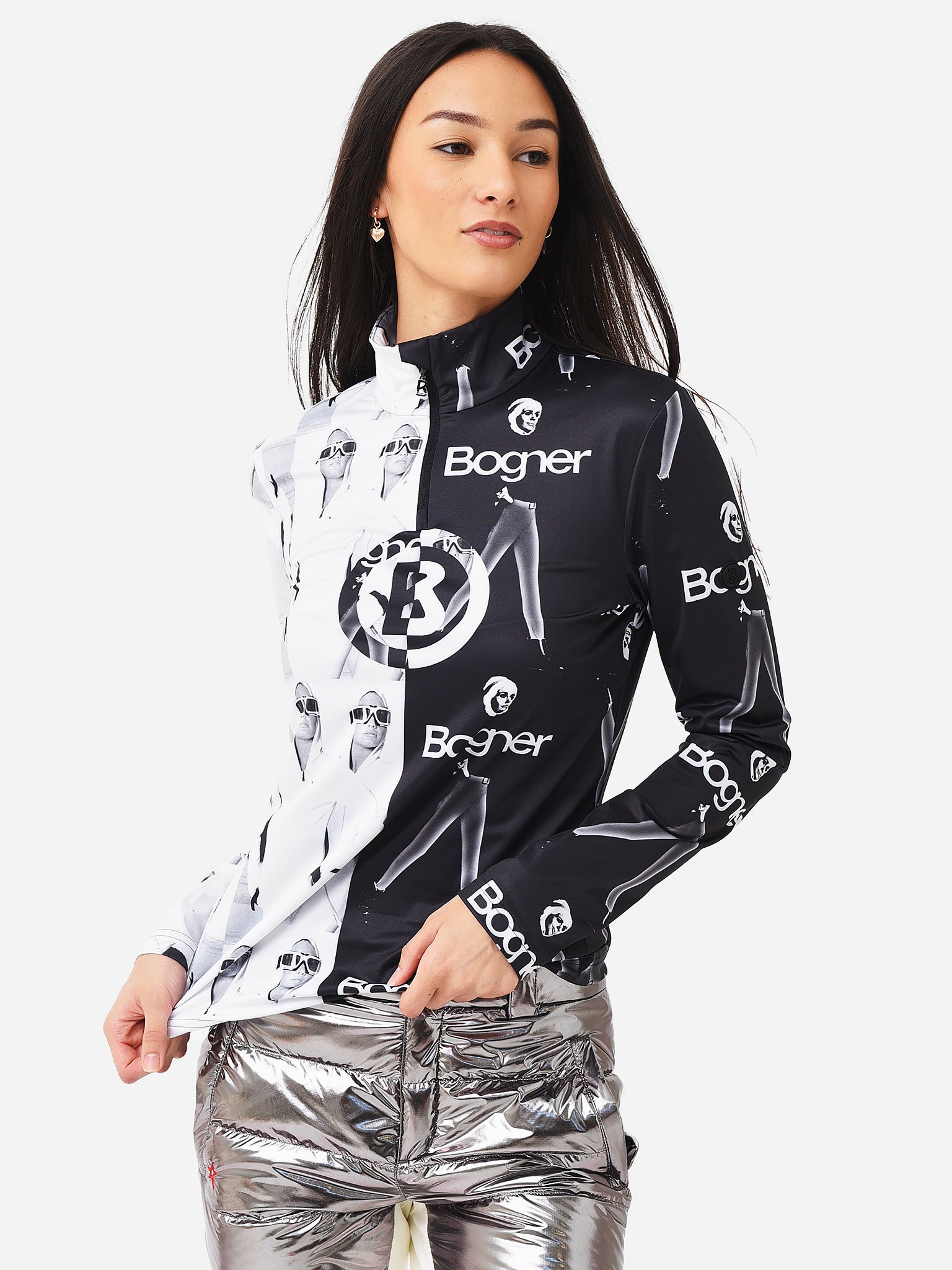 Bogner Women's Beline Base Layer Top | $300.00 | Saint Bernard