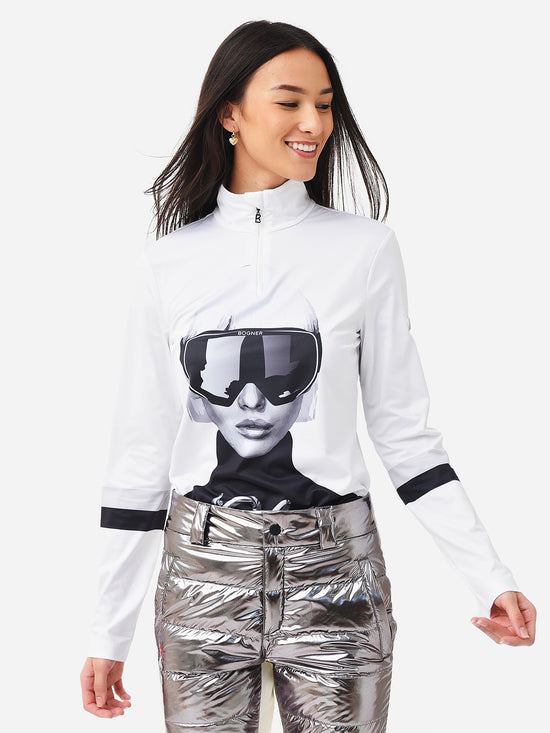 Bogner Women's Beline Base Layer Top | $300.00 | Saint Bernard