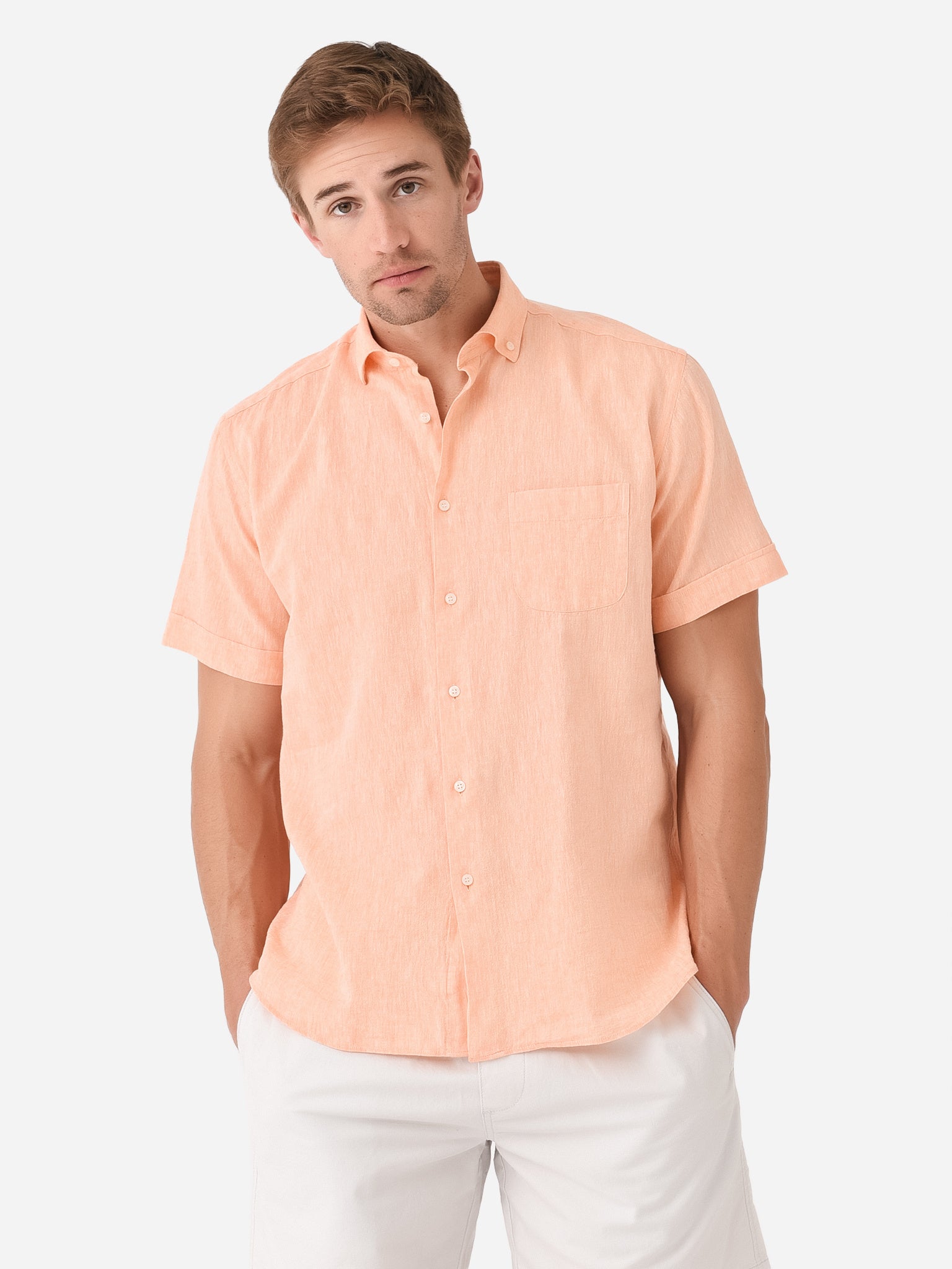 Miller Westby Men's Duncan Short Sleeve Button-Down Shirt ...