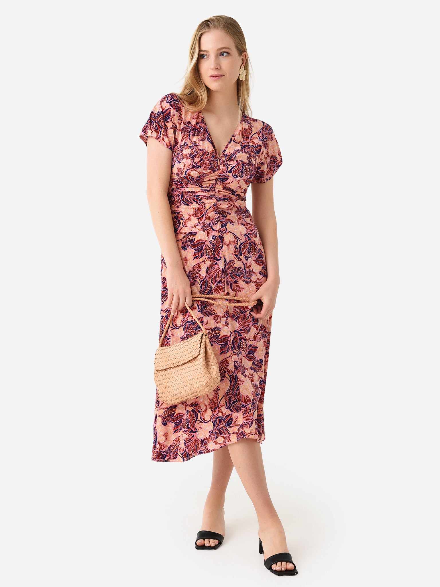 ALC Women's Elodie Midi Dress#N# #N# #N# - Saint Bernard