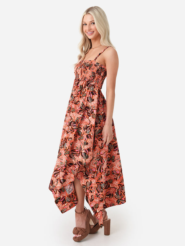 ALC Women's Adriana Printed Handkerchief Maxi Dress#N# #N# #N# - Saint ...