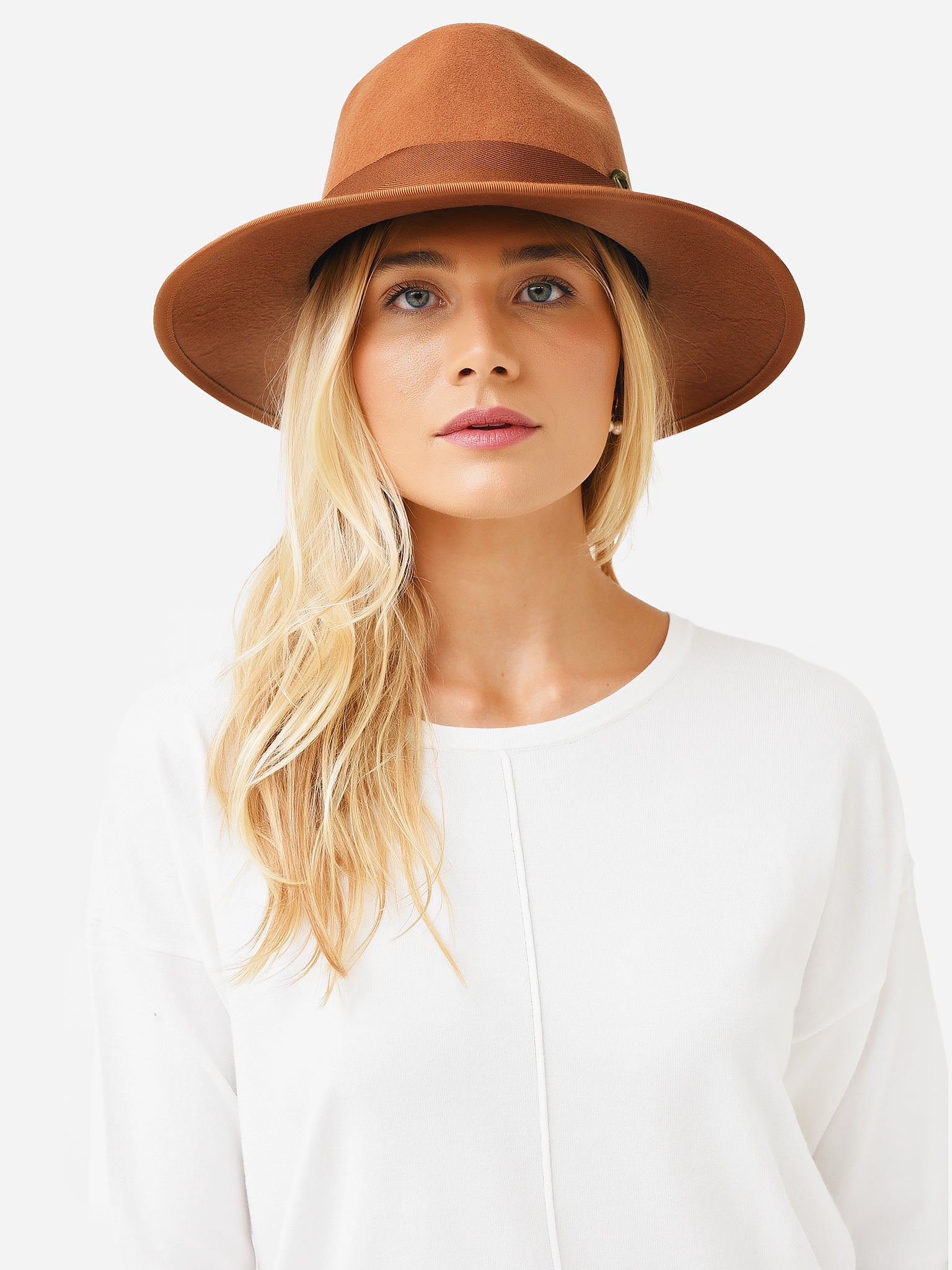 Freya Women's Cashew Hat | $252.00 | Saint Bernard