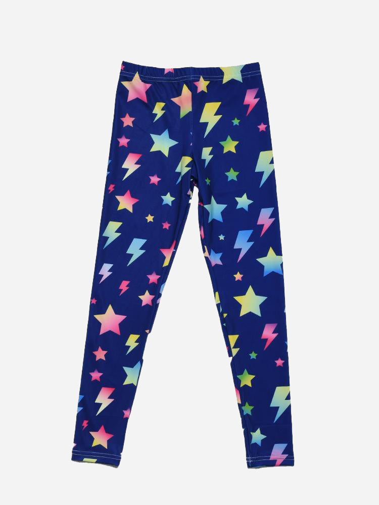 Iscream Girls' Stars and Lightning Leggings – saintbernard.com
