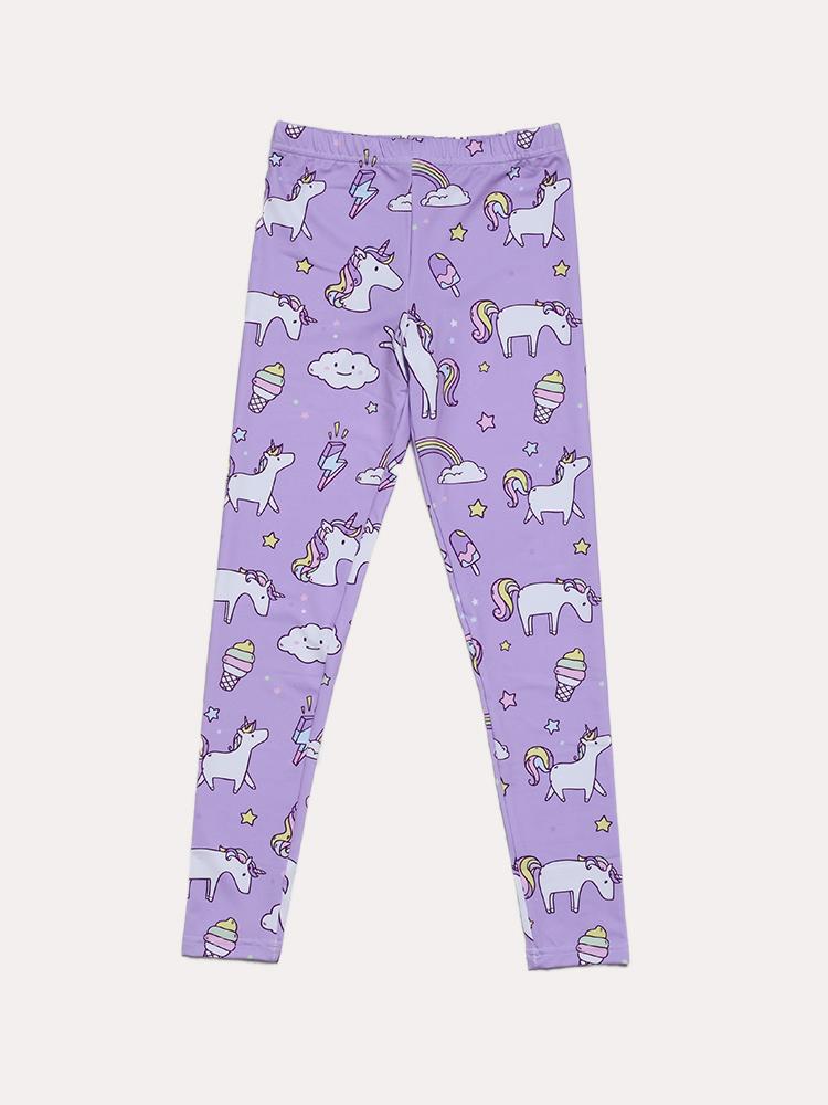 Iscream Girls' Unicorn Wishes Leggings | $32.00 | Saint Bernard